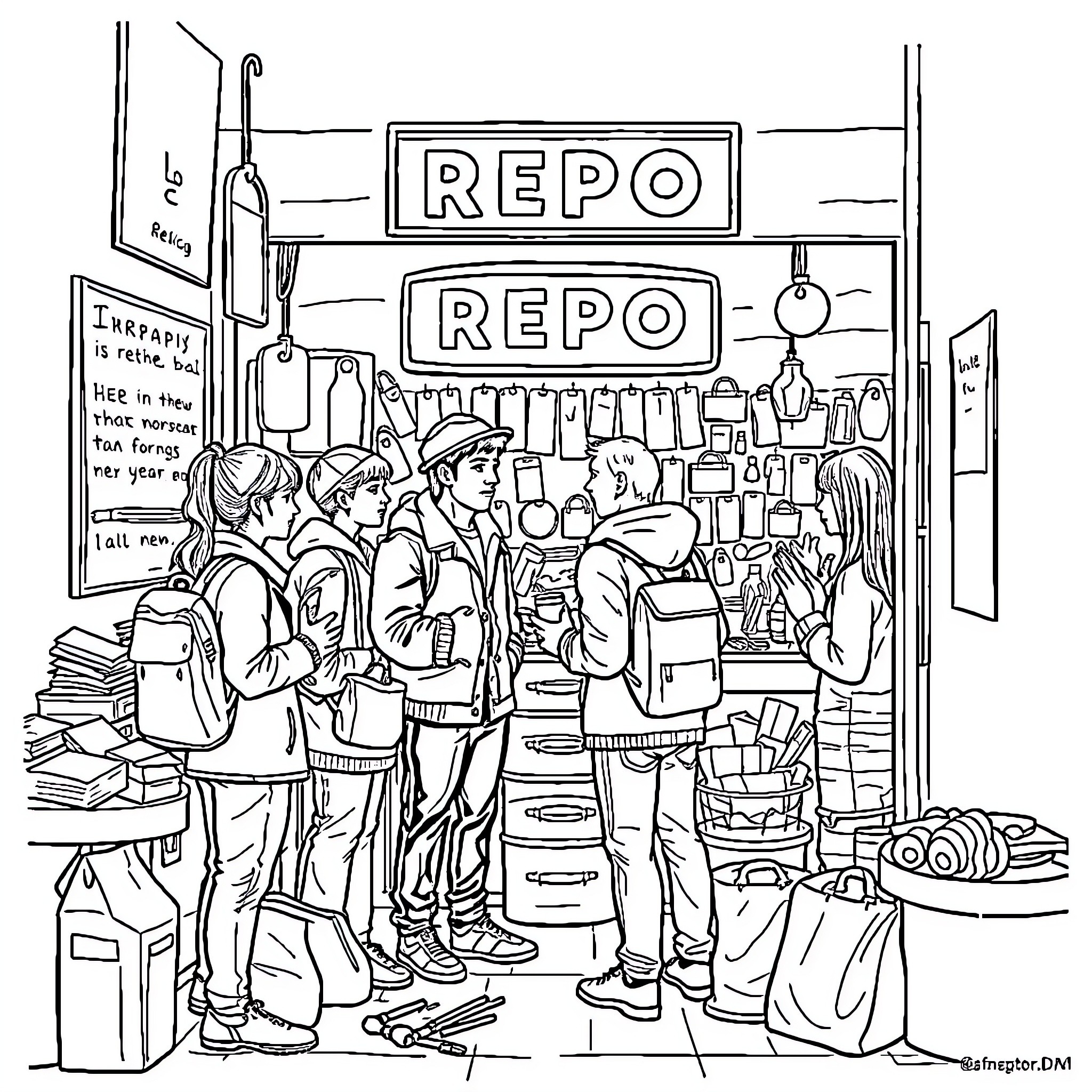 Best Repo Coloring Pages (Free Printable PDF)