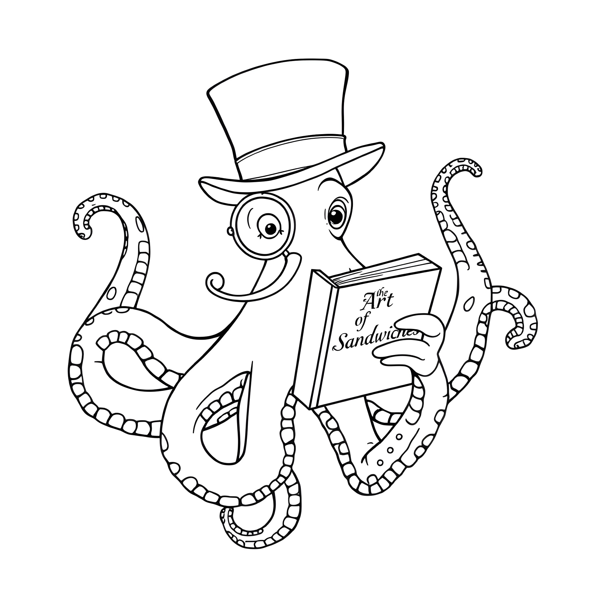 100 Best Octopus Coloring Pages (Free Printable PDFs)