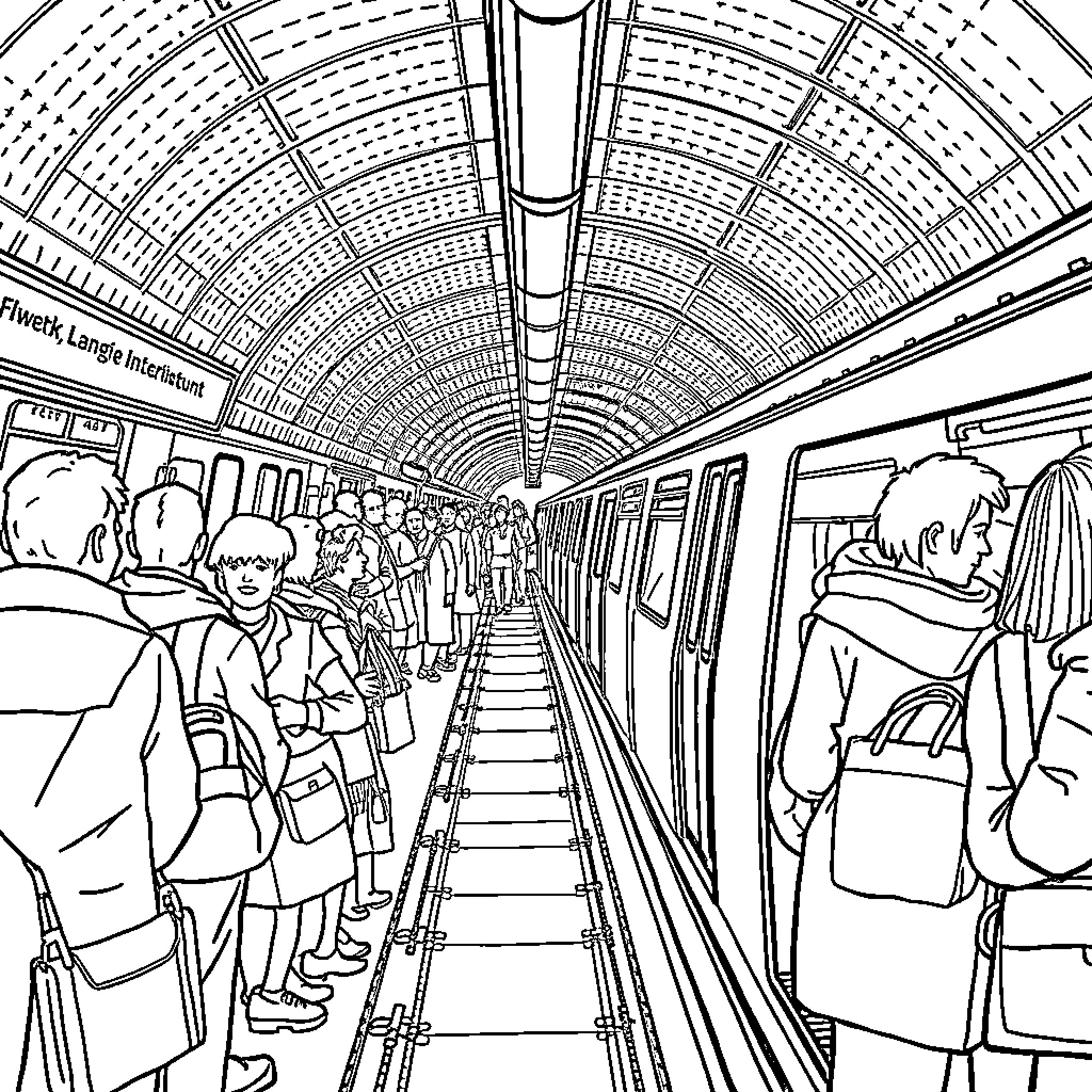 Best London Underground Coloring Pages (Free Printable PDF)