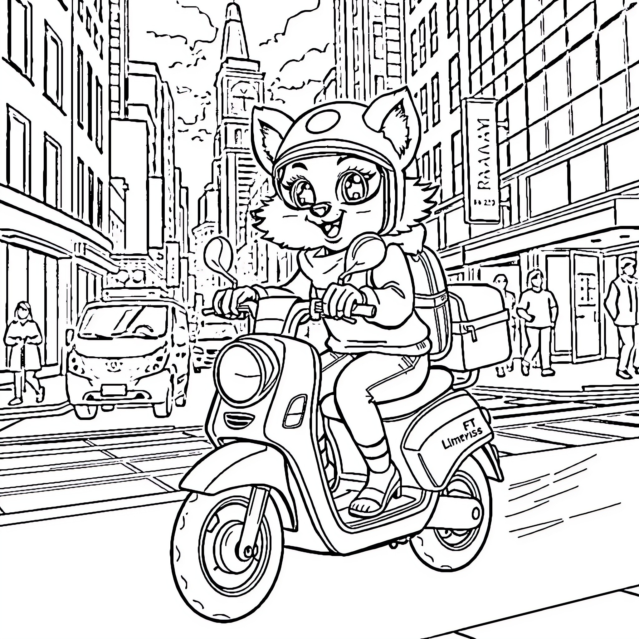 Best Furry Coloring Pages (Free Printable PDF)