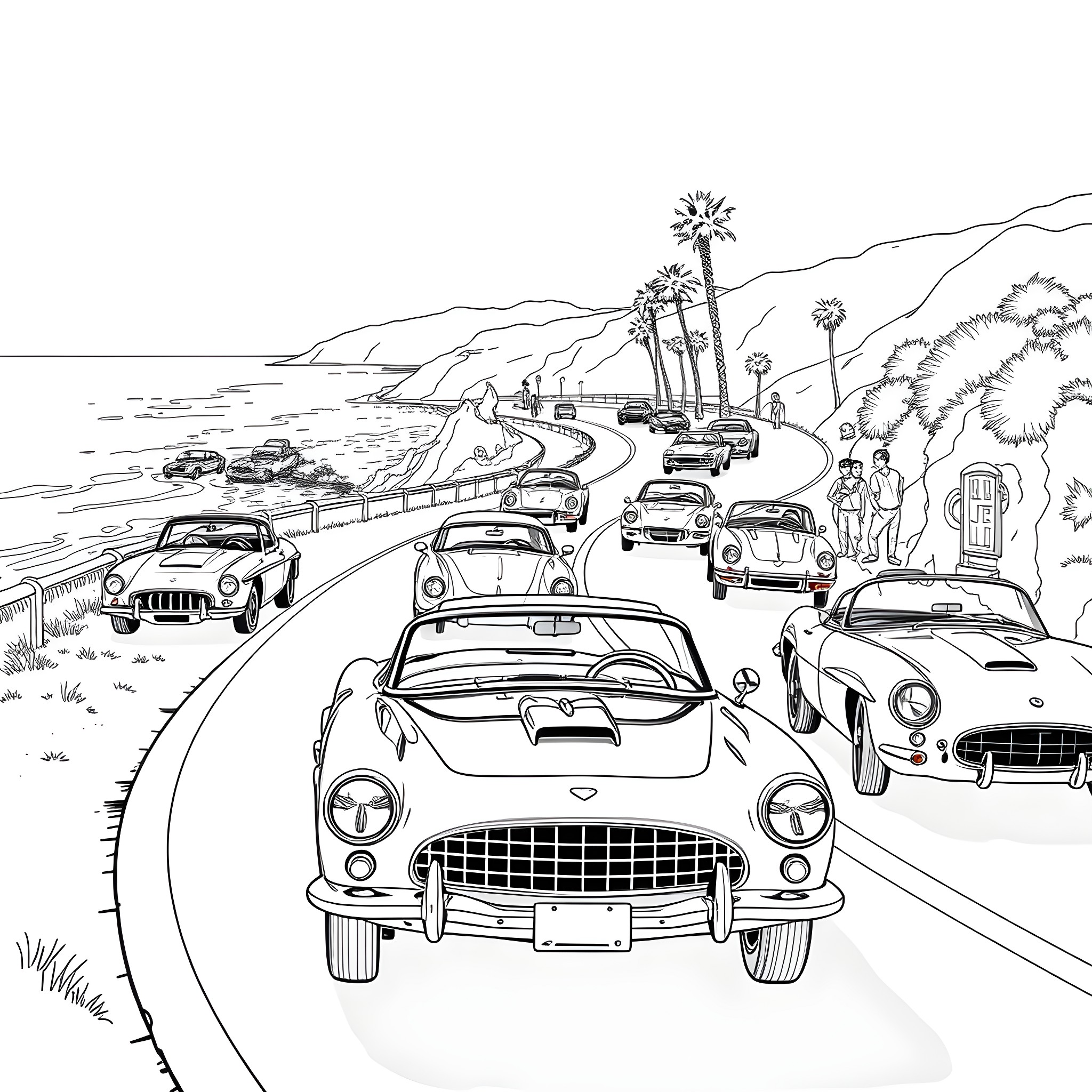 571 Best Car Coloring Pages (Free Printable PDFs)