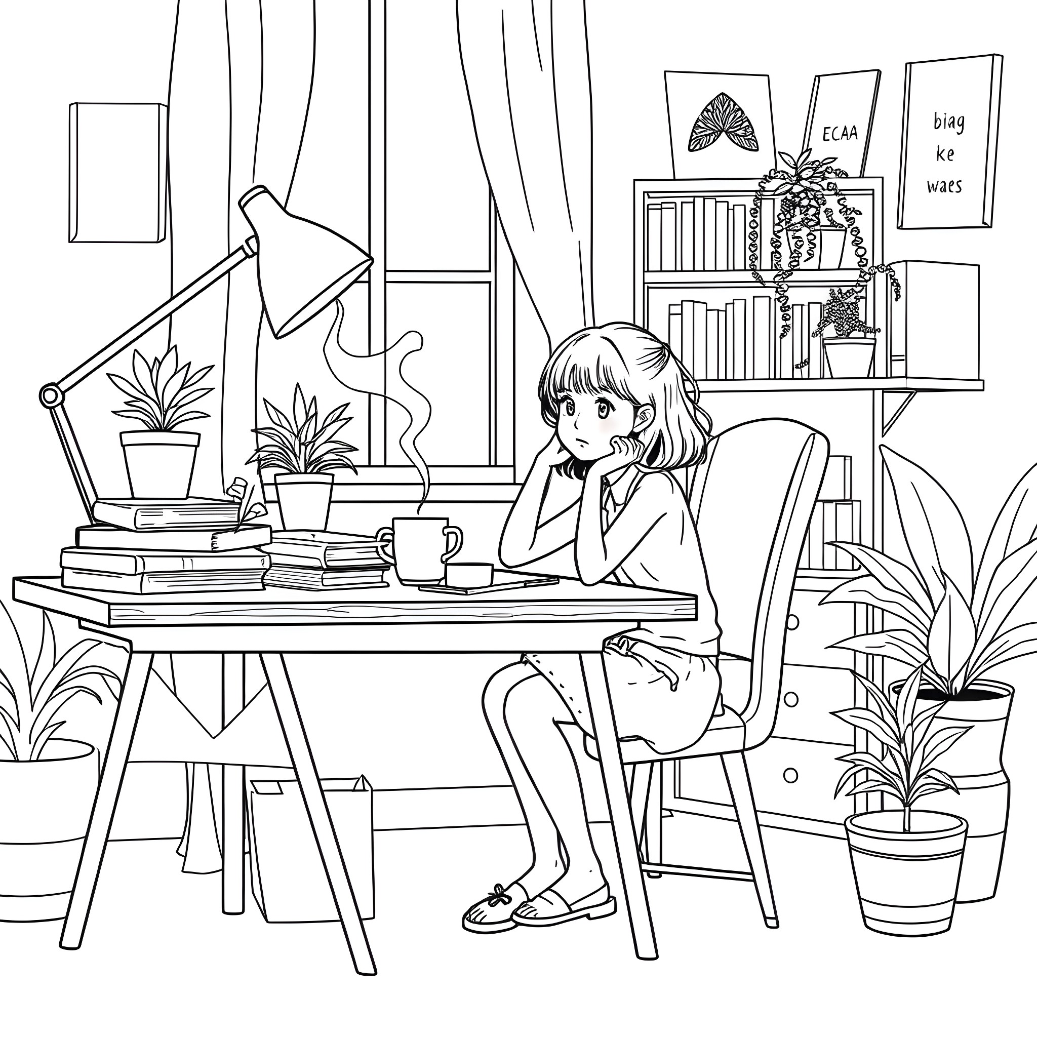 243 Best Girl Coloring Pages (Free Printable PDFs)