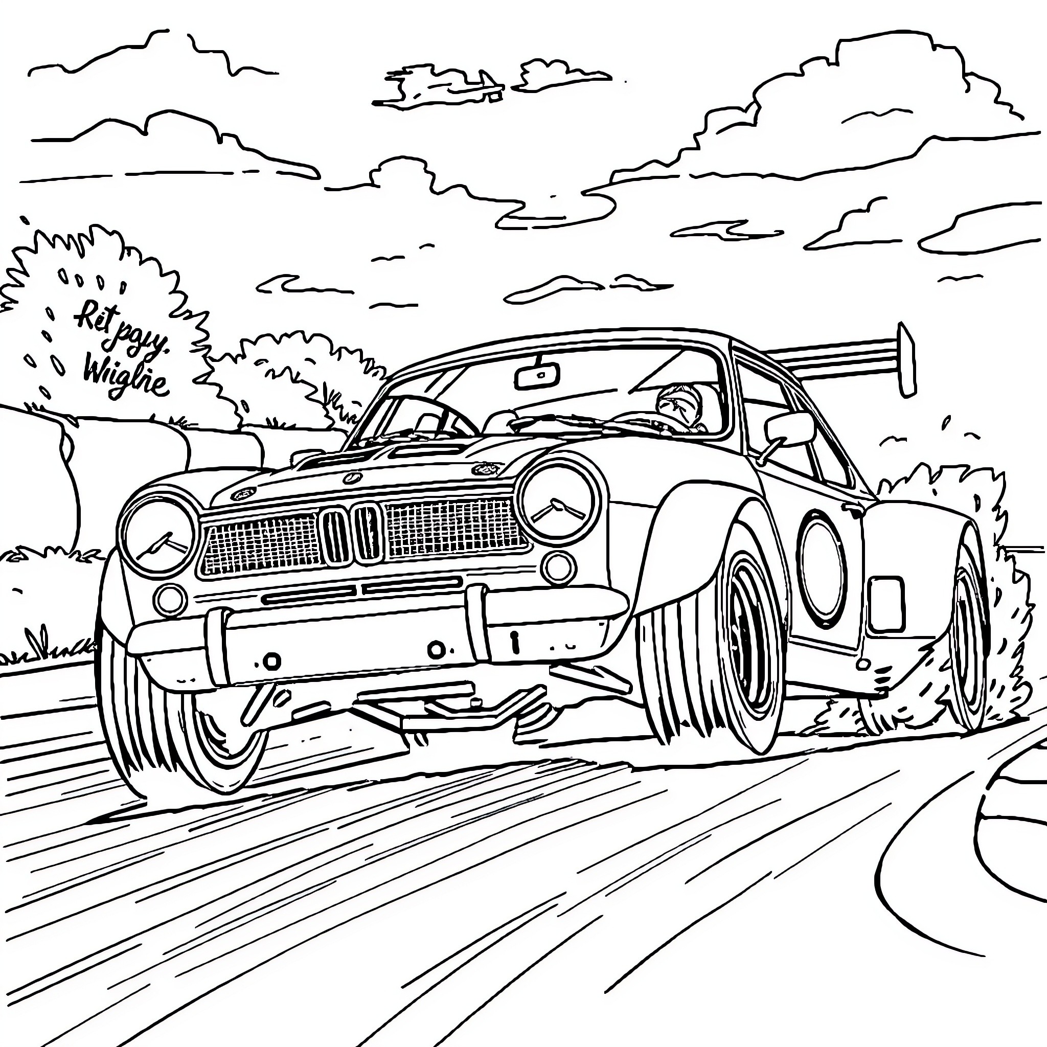 Best Race Car Coloring Pages (Free Printable PDF)