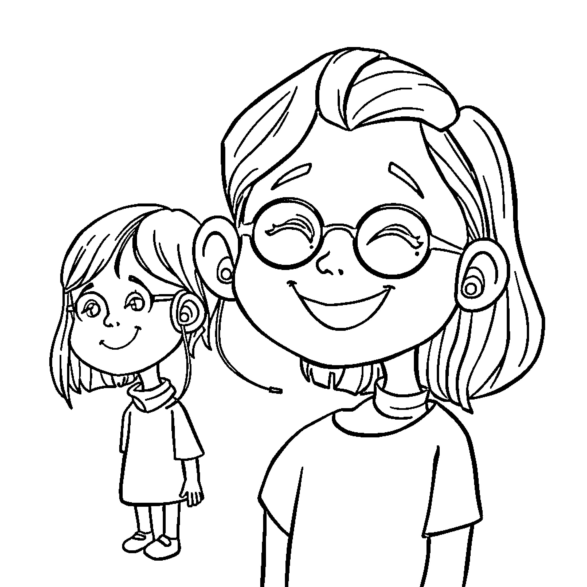 Best Cartoon Character Coloring Pages (Free Printable PDF)