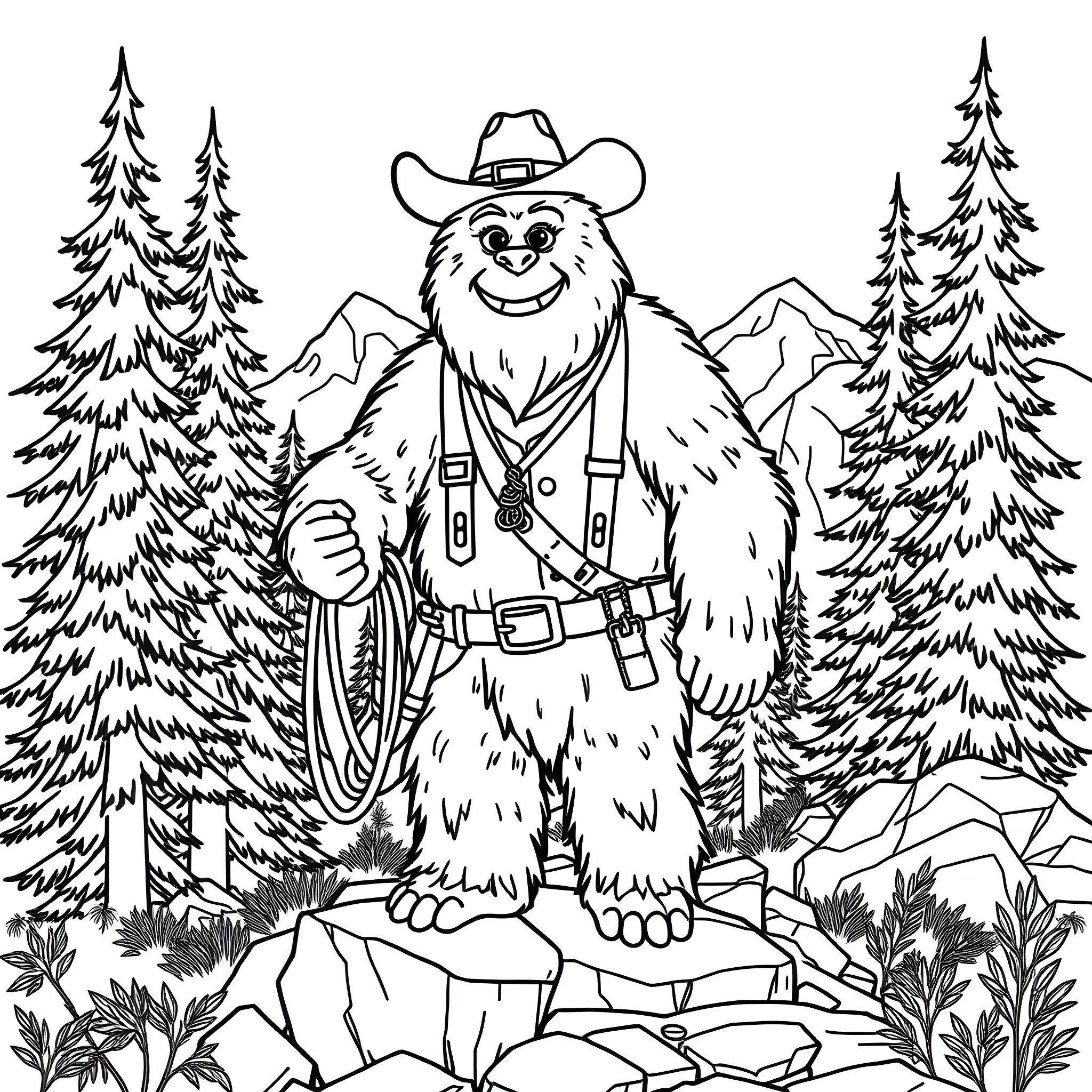 Best Yeti Coloring Pages (Free Printable PDF)