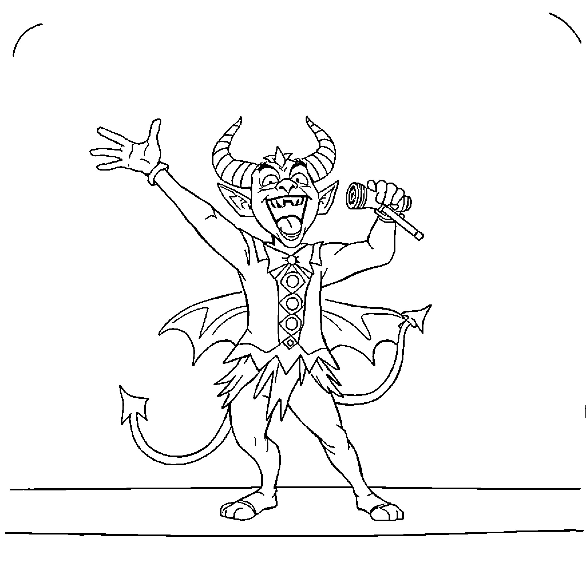 Best Demon Coloring Pages (Free Printable PDF)