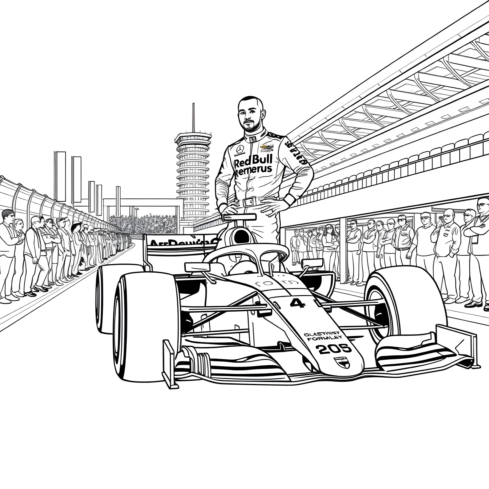 Best Lewis Hamilton Coloring Pages (Free Printable PDF)