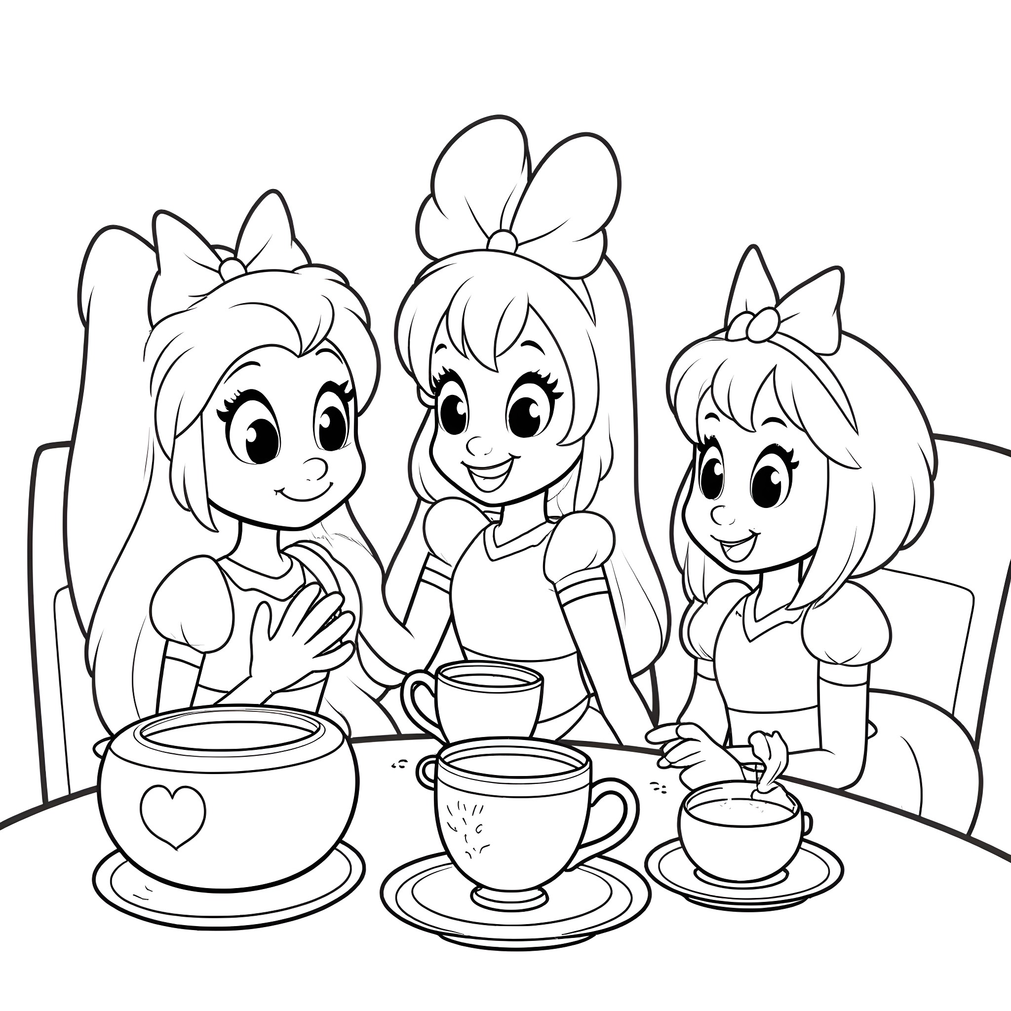 Best Disney Character Coloring Pages (Free Printable PDF)