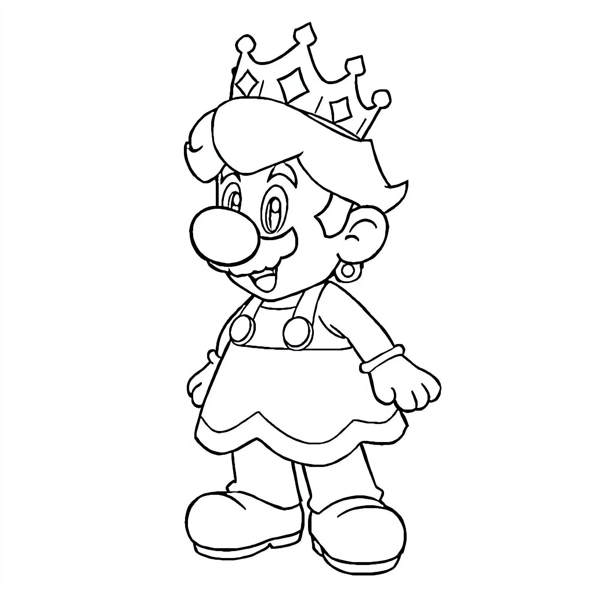 632 Best Mario Coloring Pages (Free Printable PDFs)