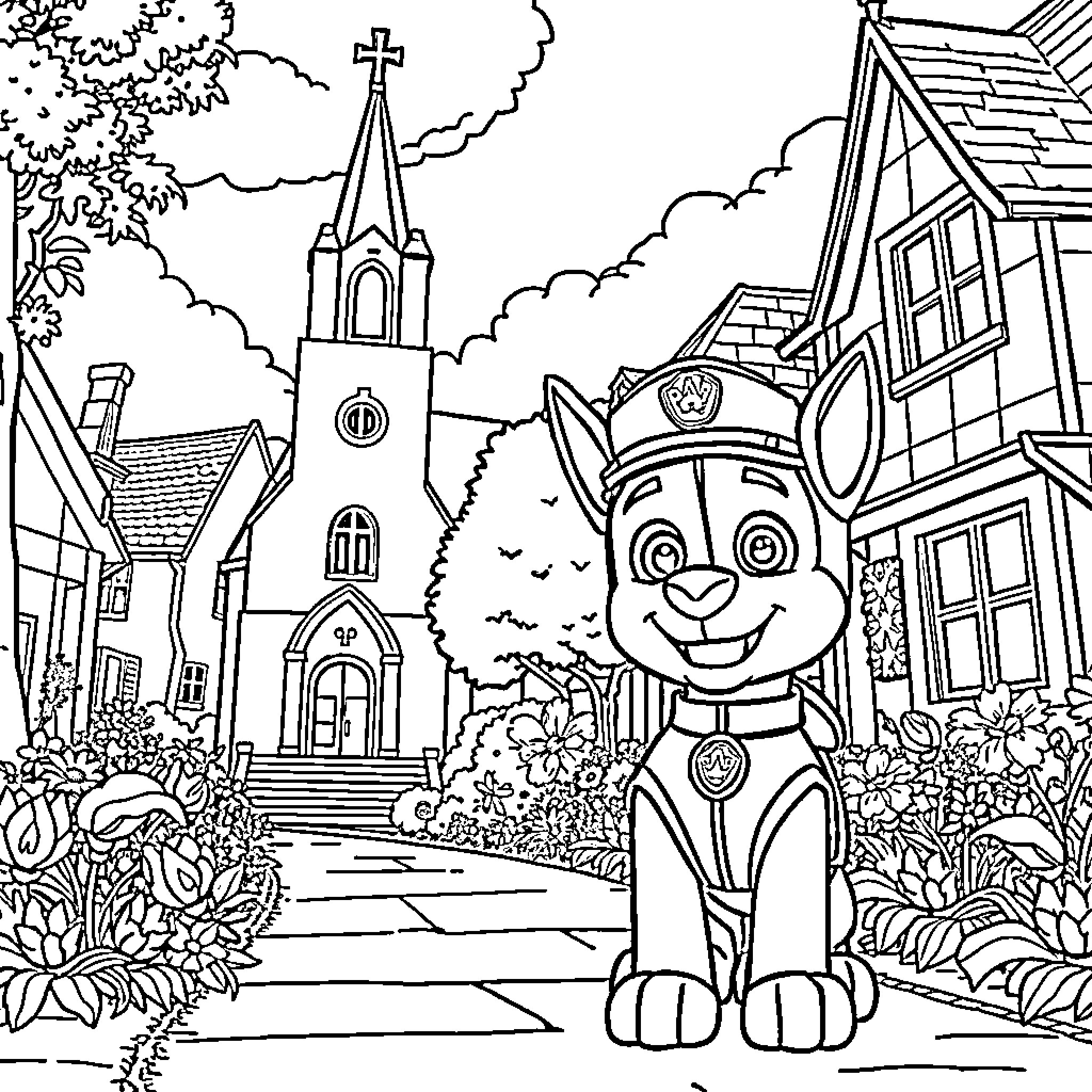 Best Chase Coloring Pages (Free Printable PDF)