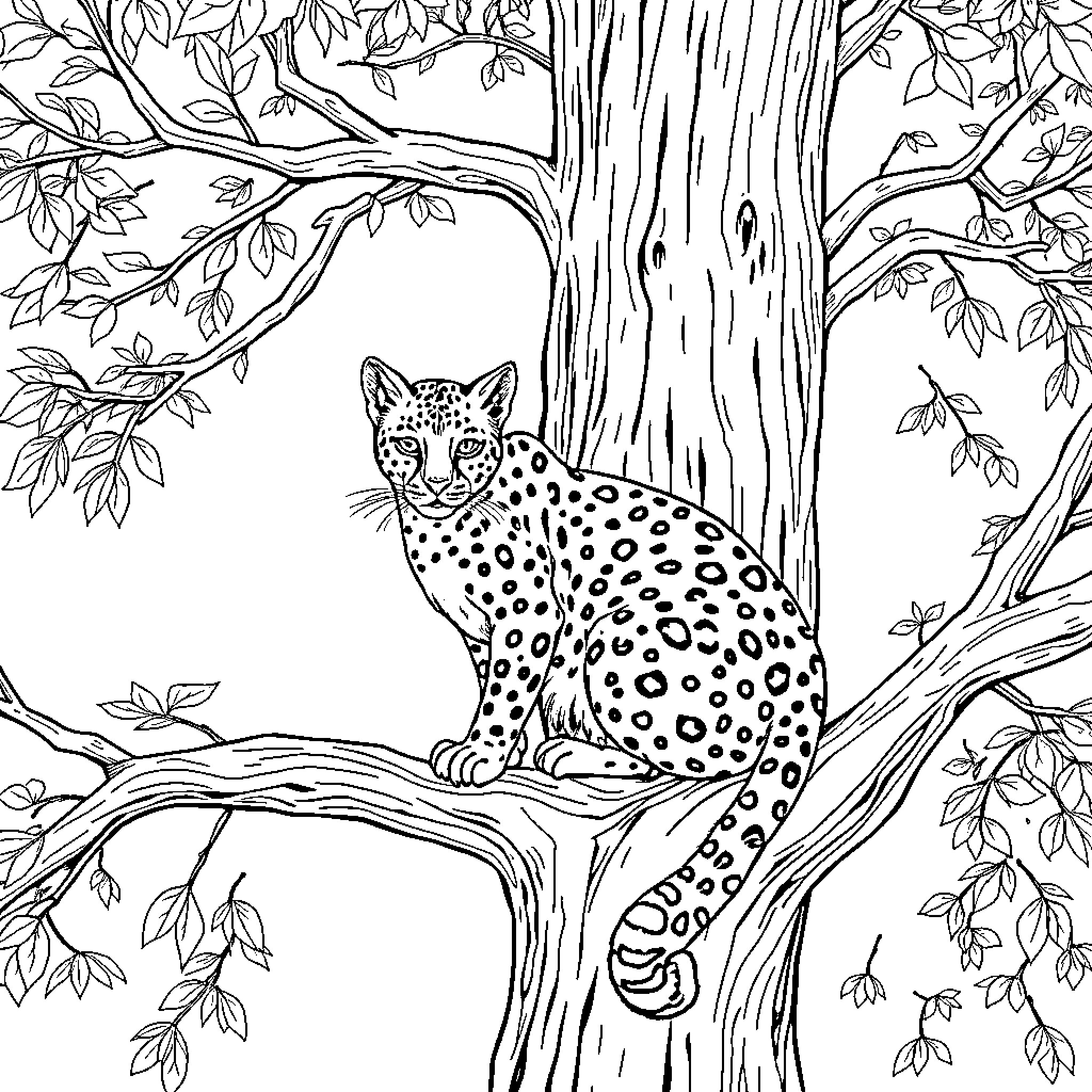 Best Ocelot Coloring Pages (Free Printable PDF)