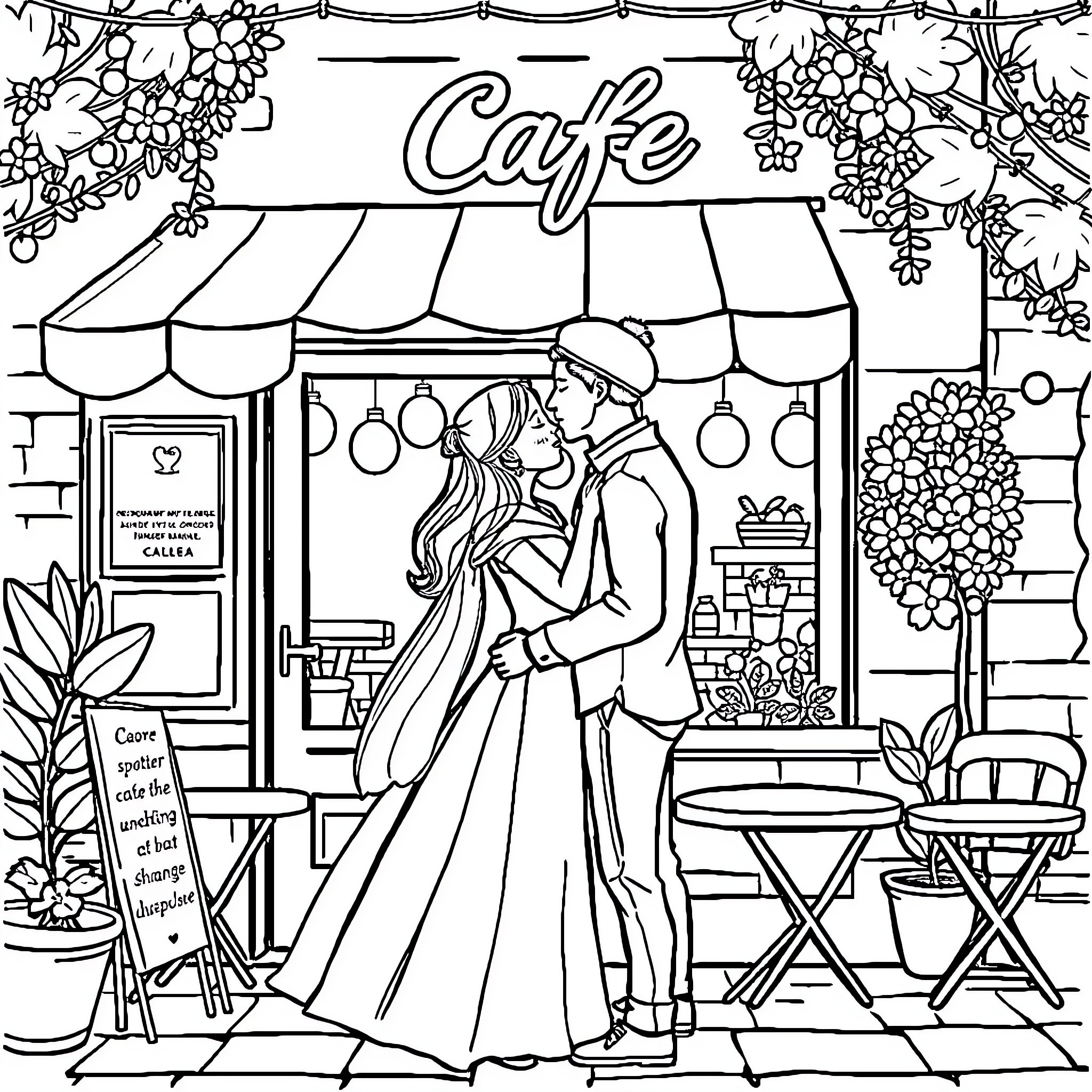 Best Couple Coloring Pages (Free Printable PDF)