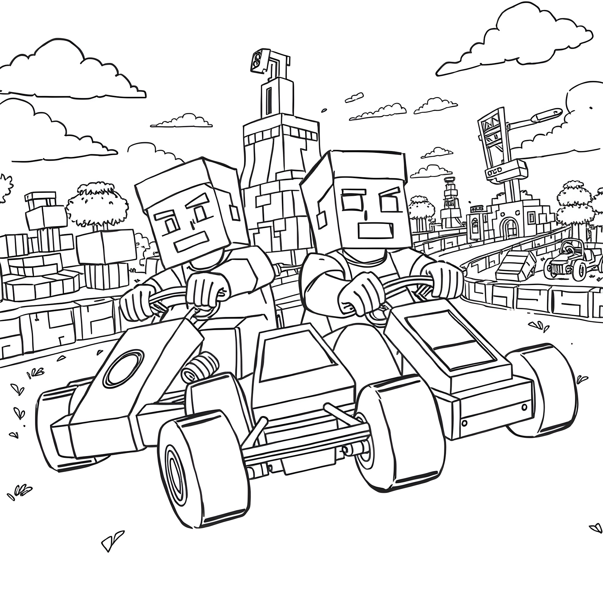 Best Minecraft Steve Coloring Pages (Free Printable PDF)