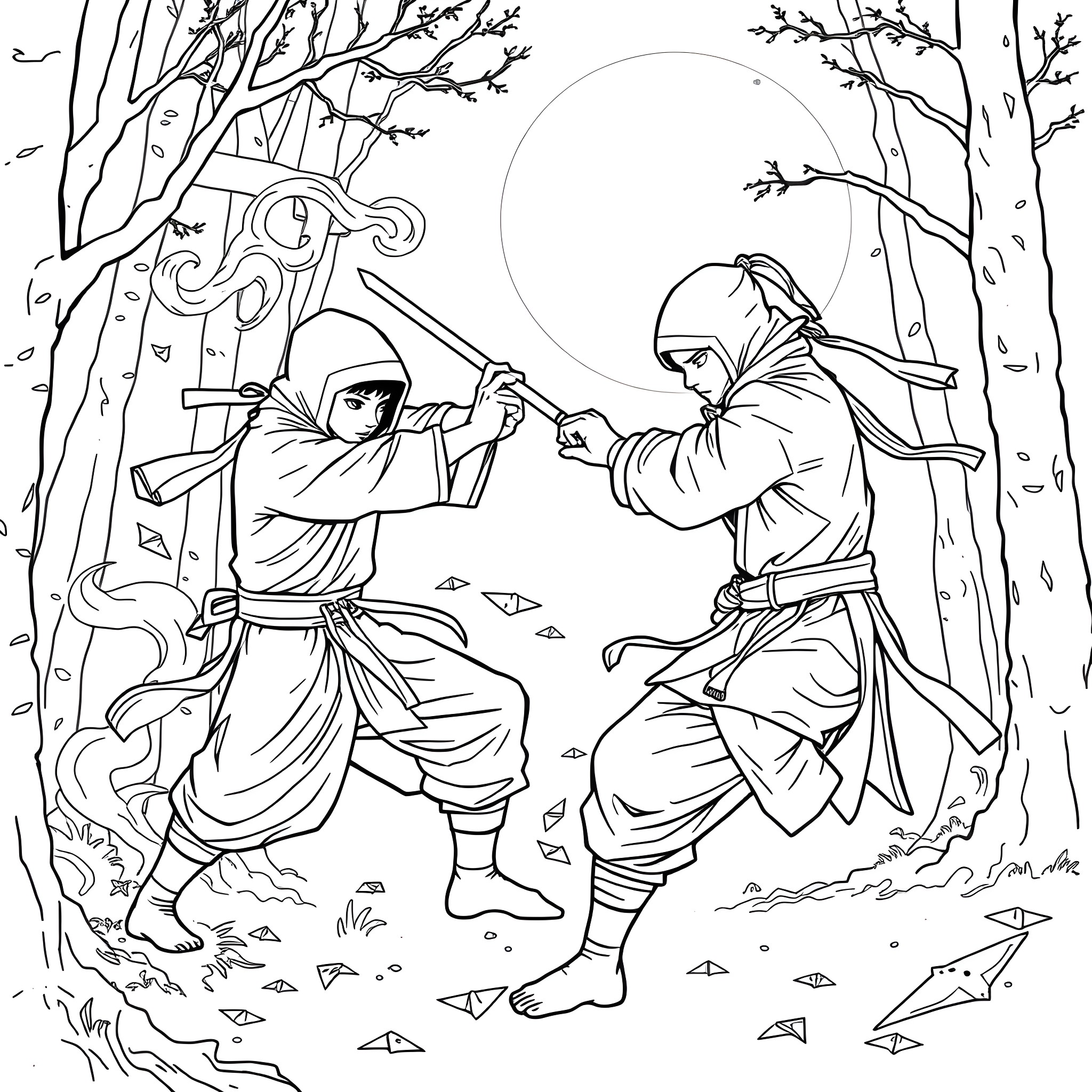 119 Best Ninja Coloring Pages (Free Printable PDFs)