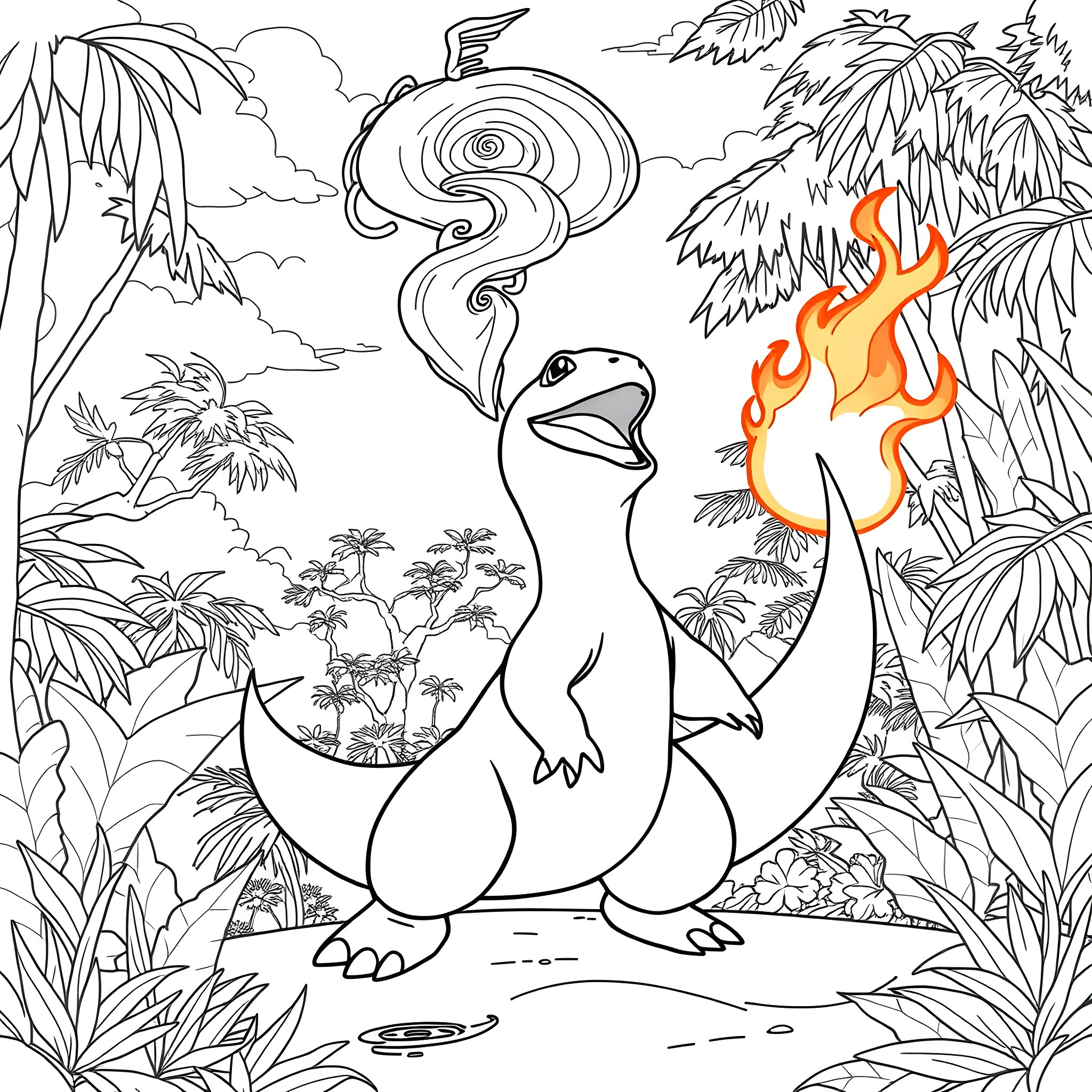 60 Best Charmander Coloring Pages (Free Printable PDFs)