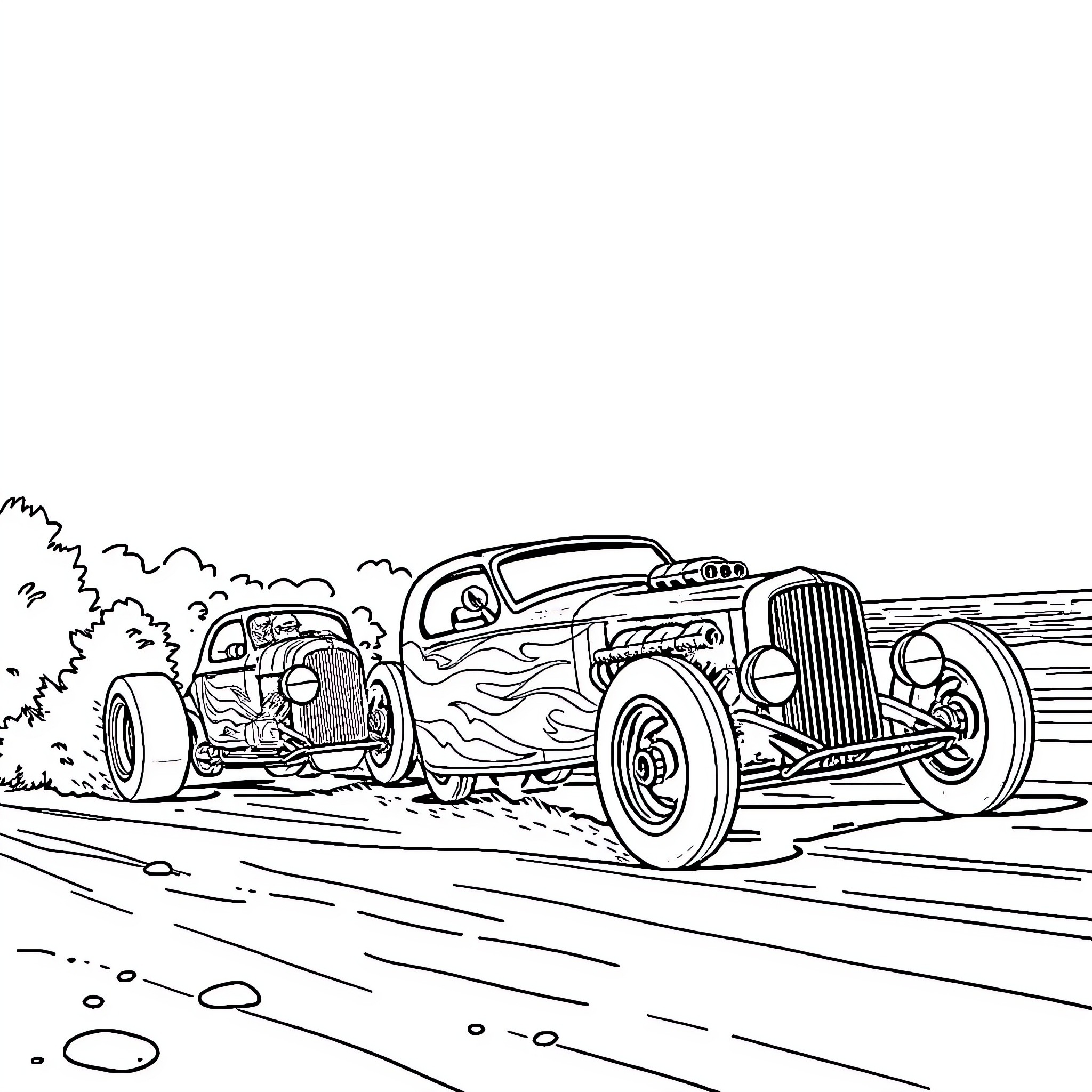 7 Best Dragster Coloring Pages (Free Printable PDFs)