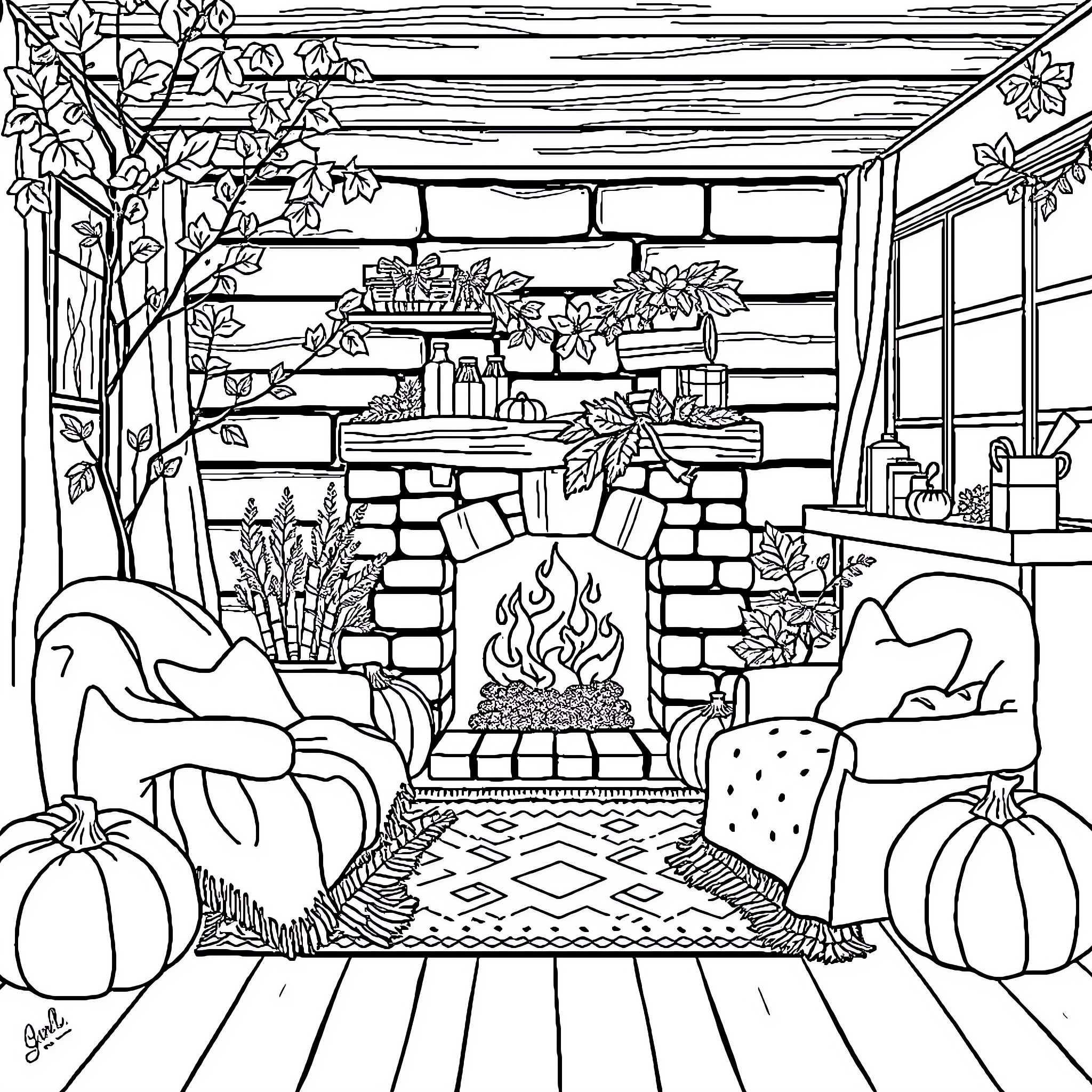 34 Best Room Coloring Pages (Free Printable PDFs)