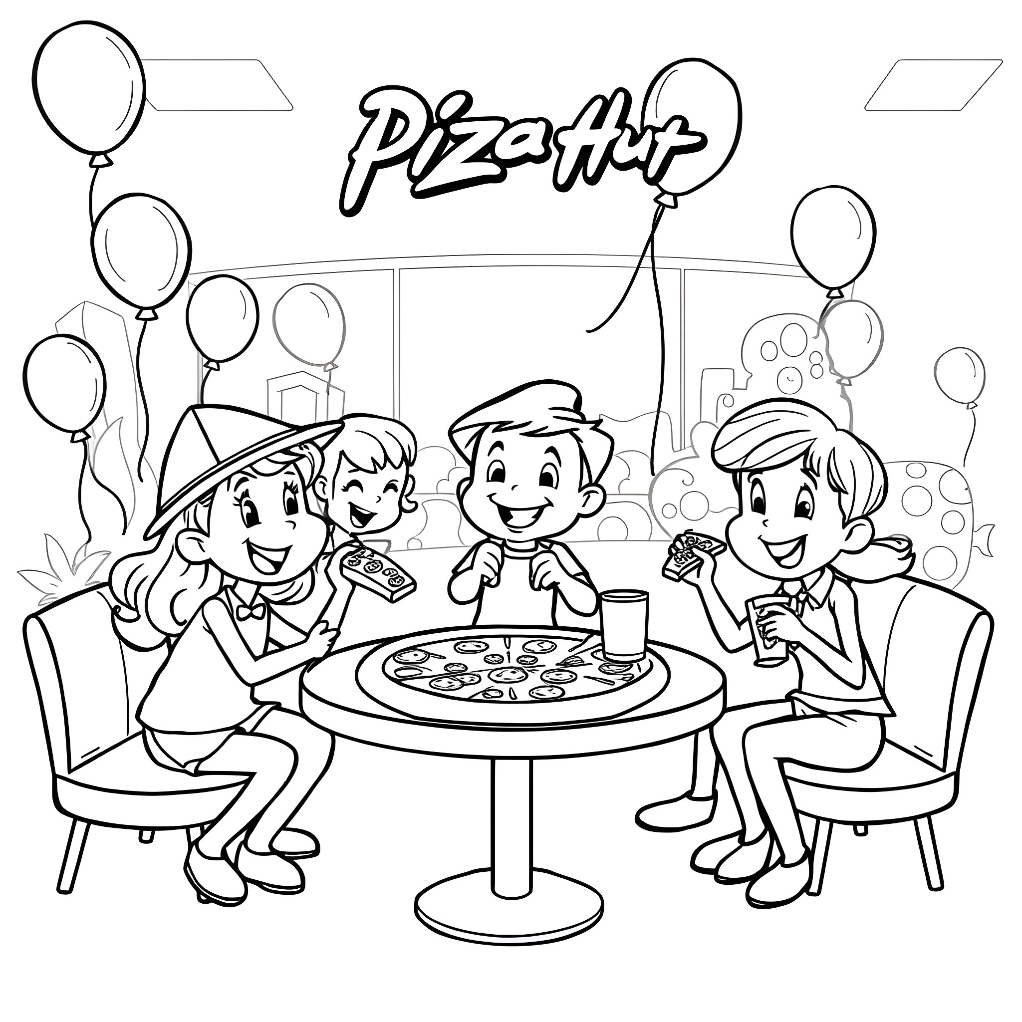 Best Pizza Coloring Pages (Free Printable PDF)