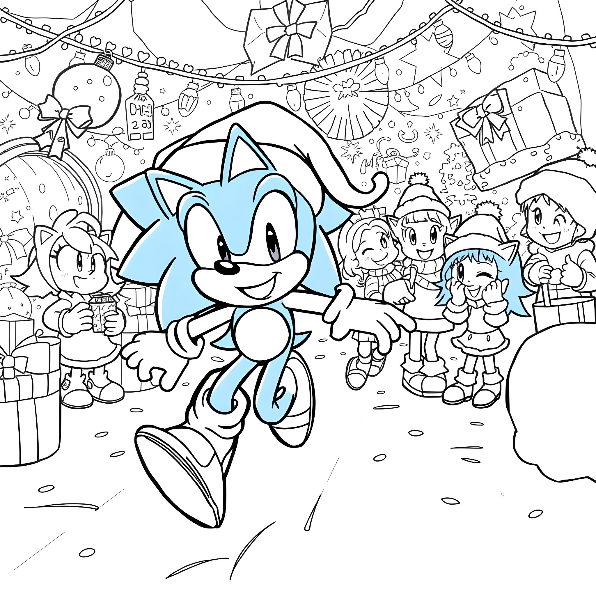 4 Best Sonic Coloring Pages (Free Printable PDFs)