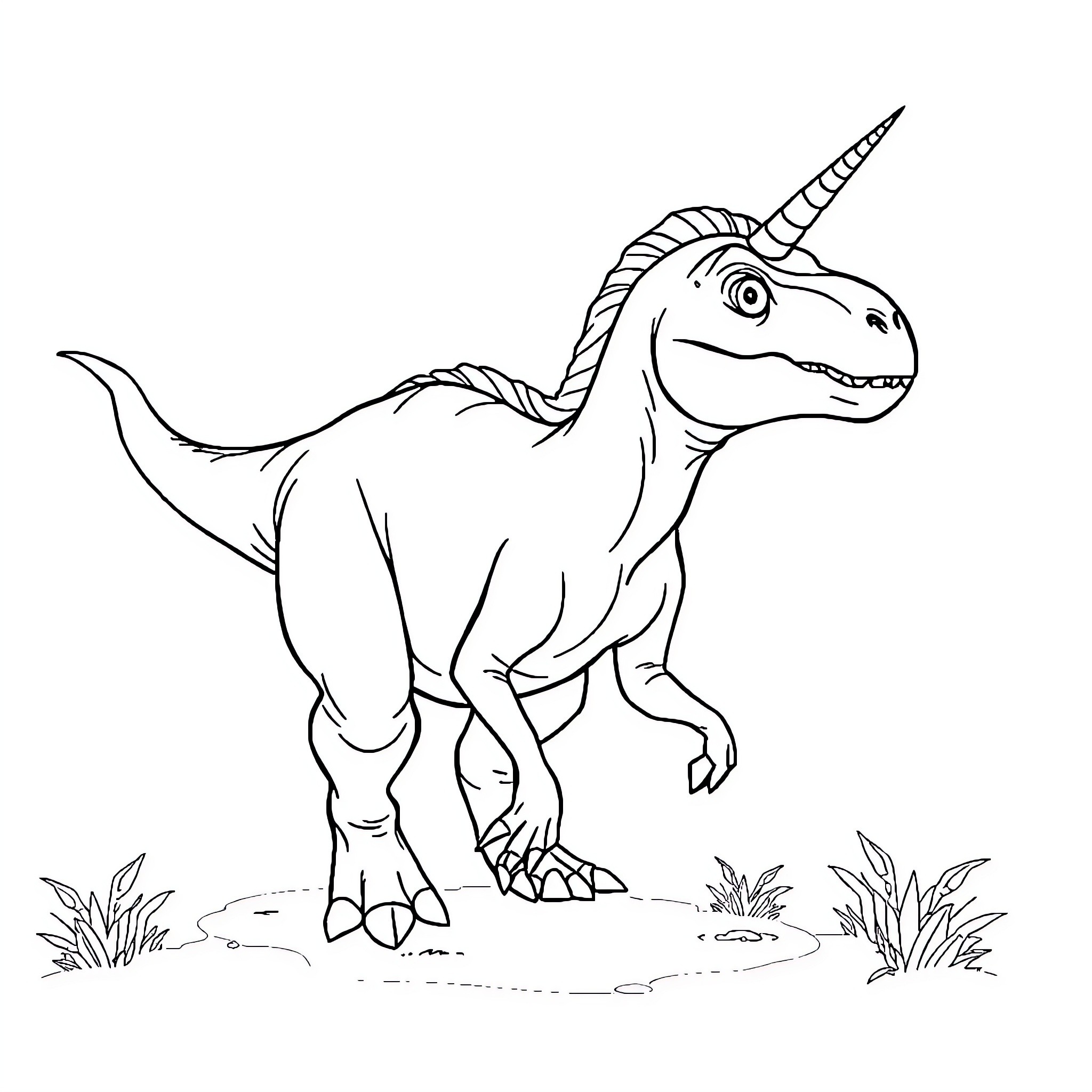 Best Unicorn Dinosaur Coloring Pages (Free Printable PDF)