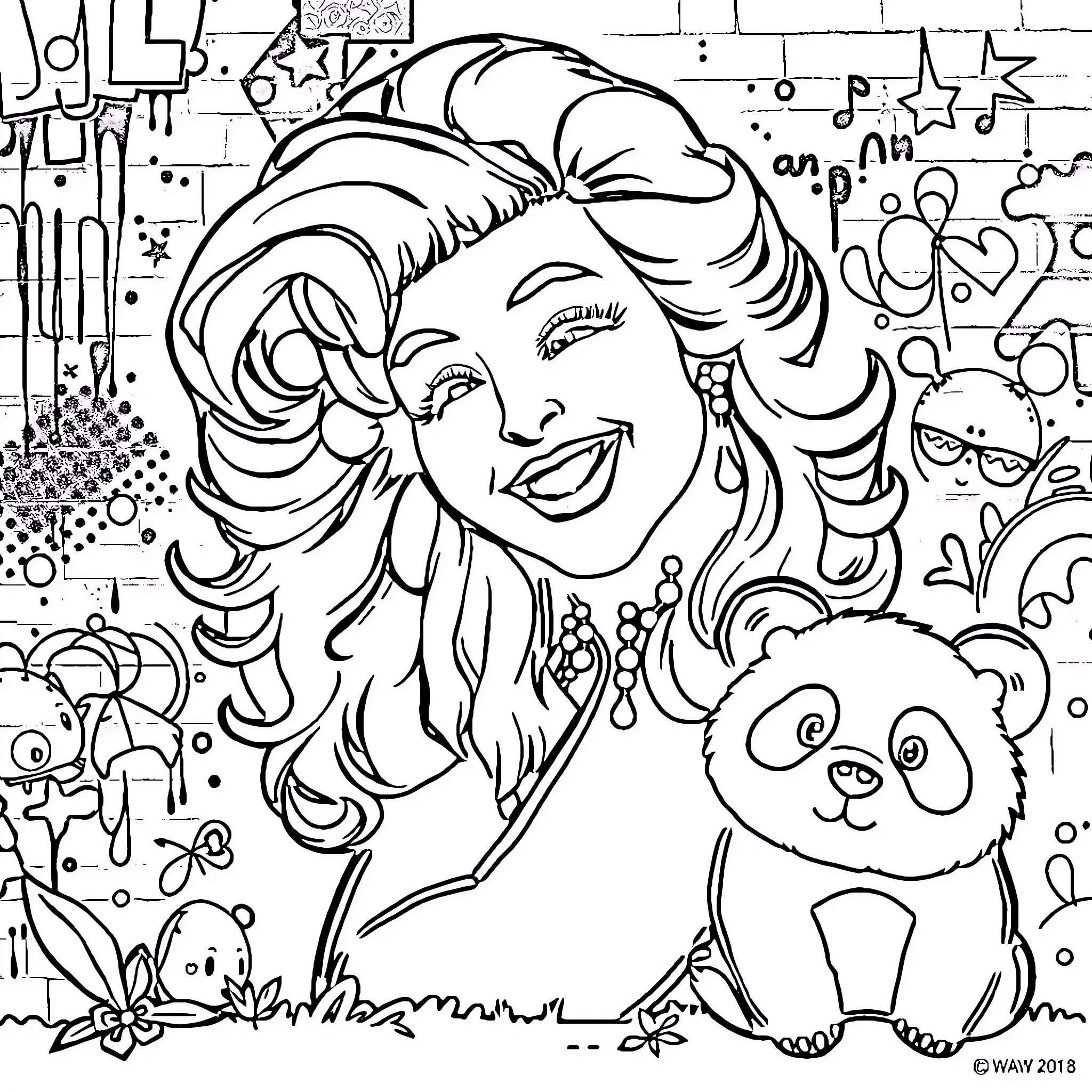 Best Dolly Parton Coloring Pages (Free Printable PDF)