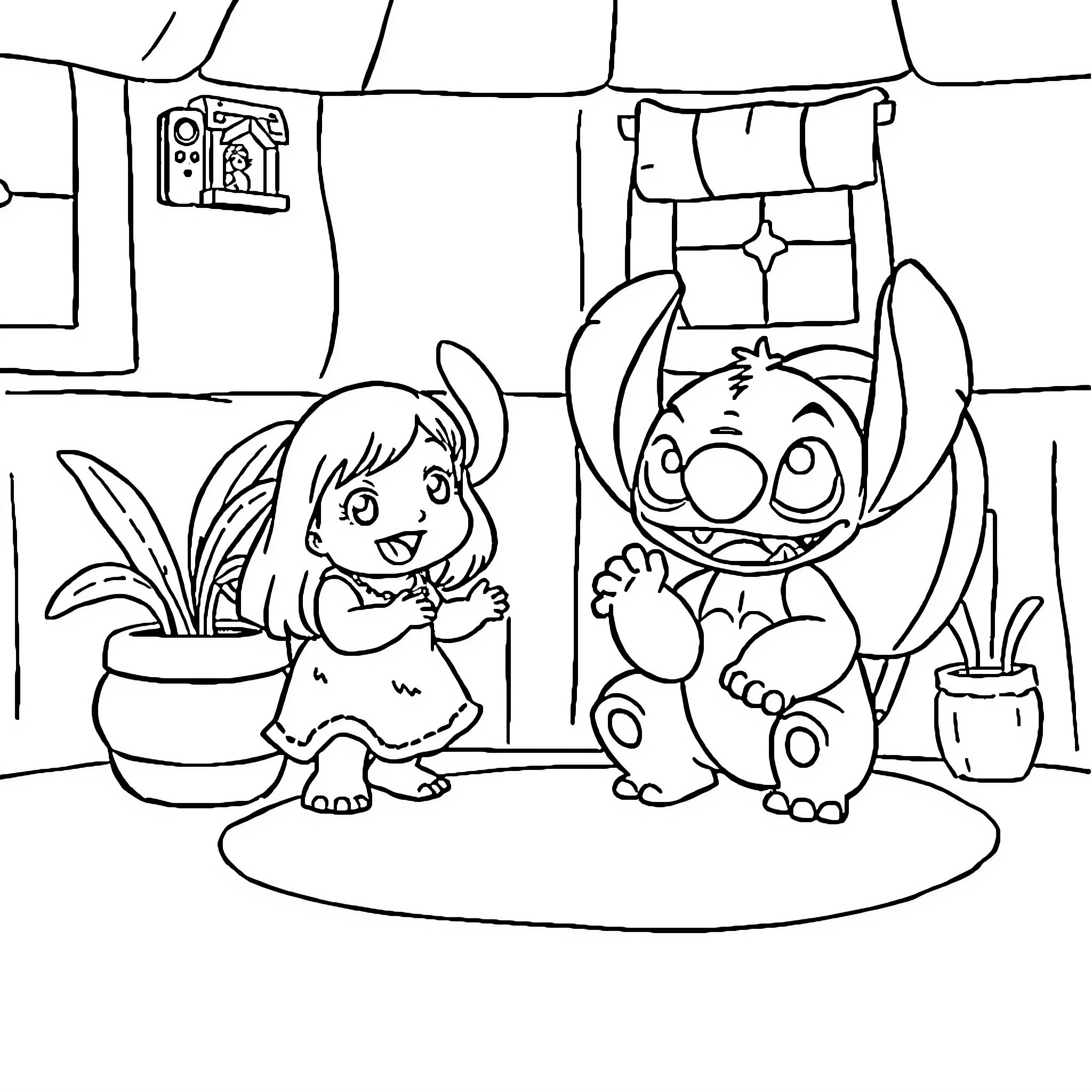 143 Best Lilo And Stitch Coloring Pages (Free Printable PDFs)