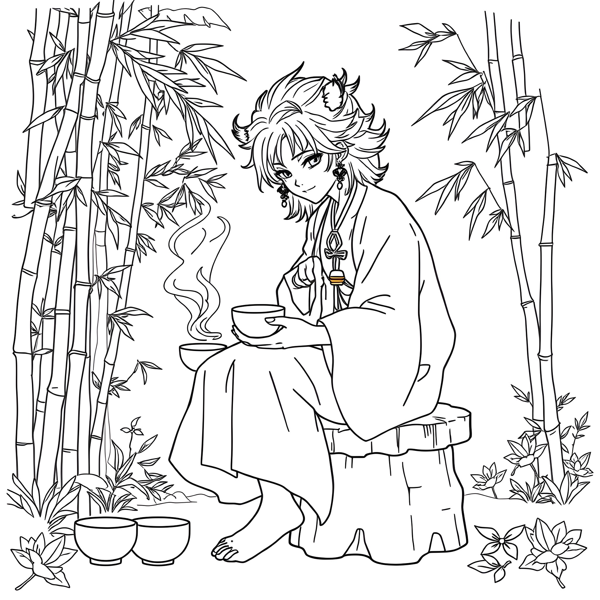 2 Best Sung Jin Woo Coloring Pages (Free Printable PDFs)