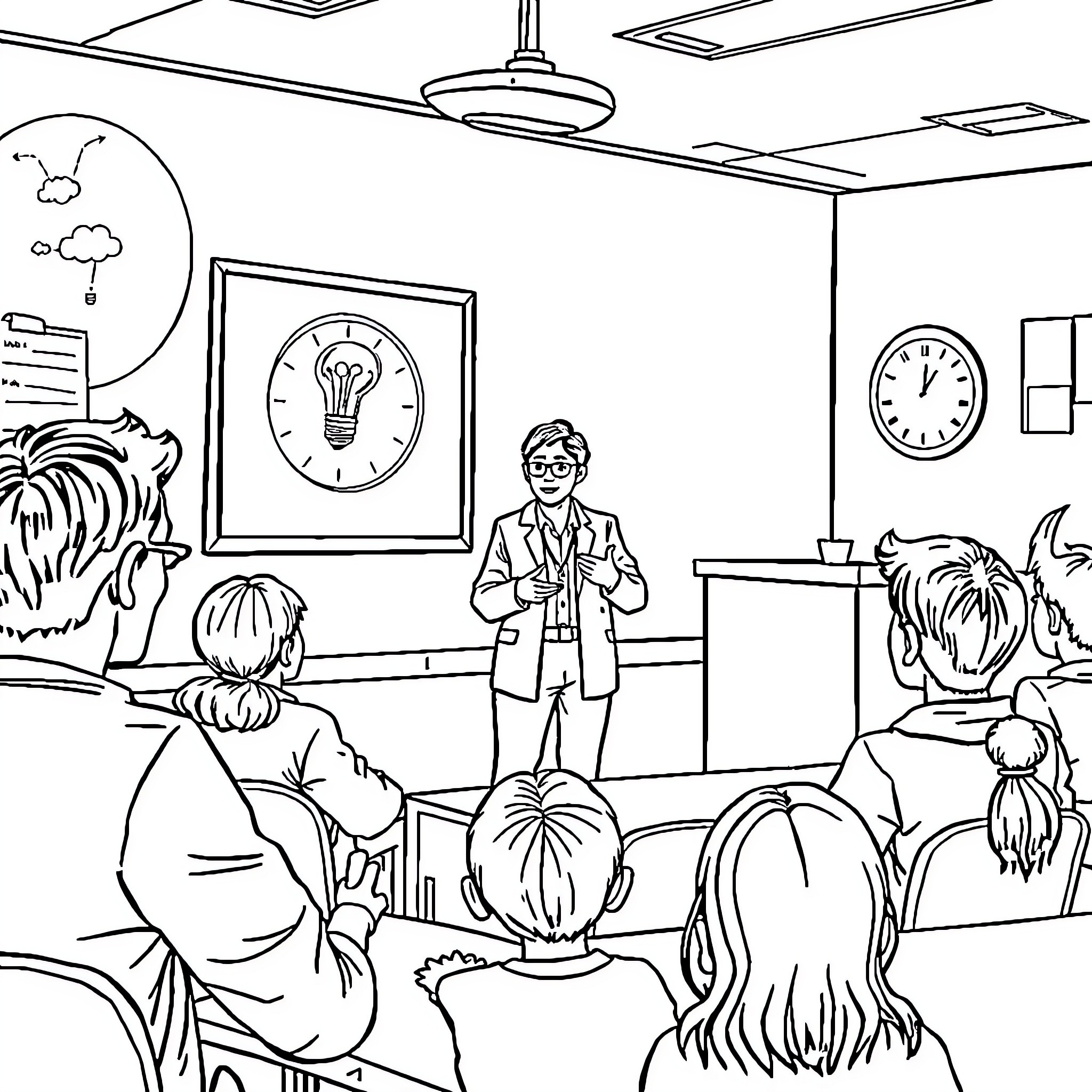 Best Knowledge Teacher Coloring Pages (Free Printable PDF)