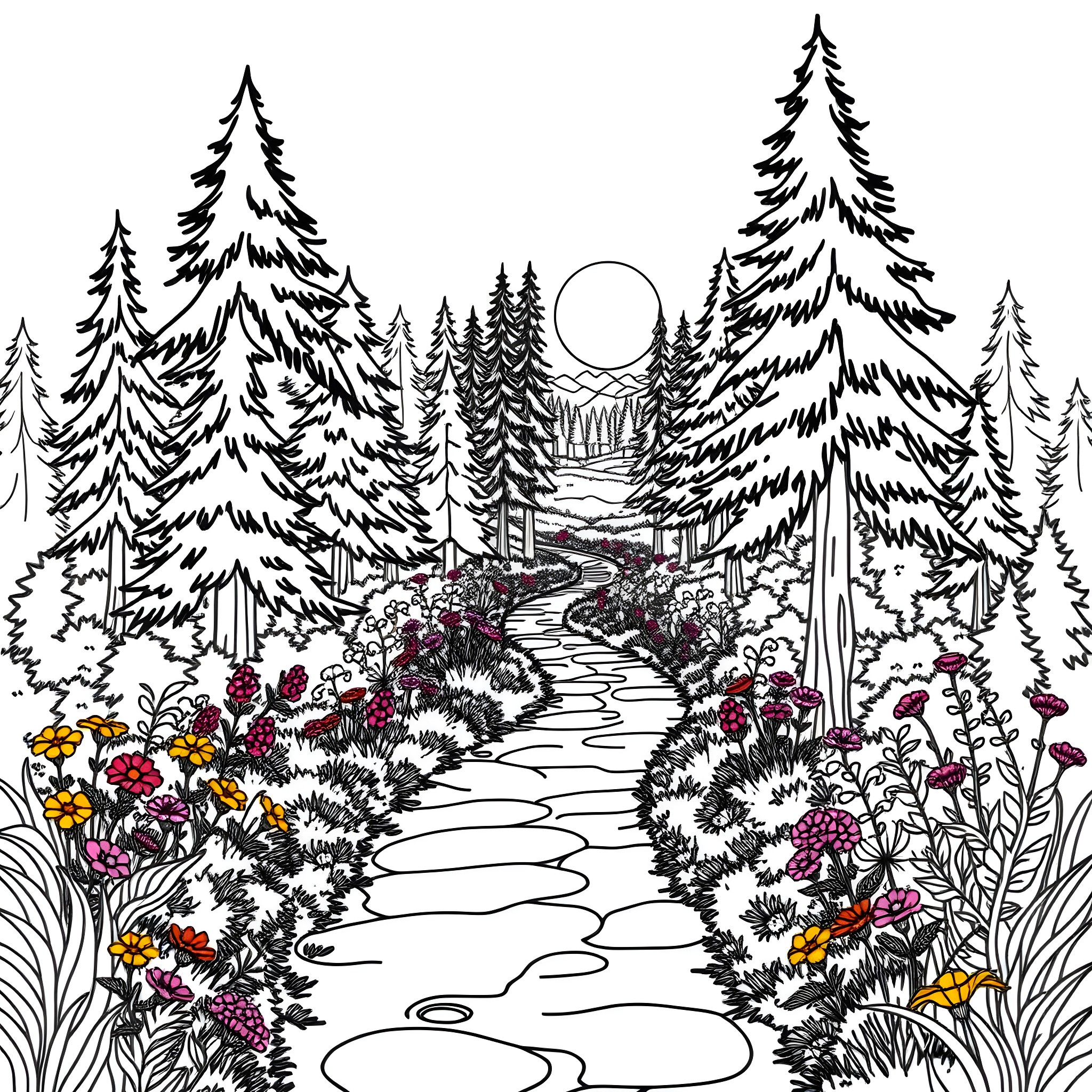 Best Path Coloring Pages (Free Printable PDF)