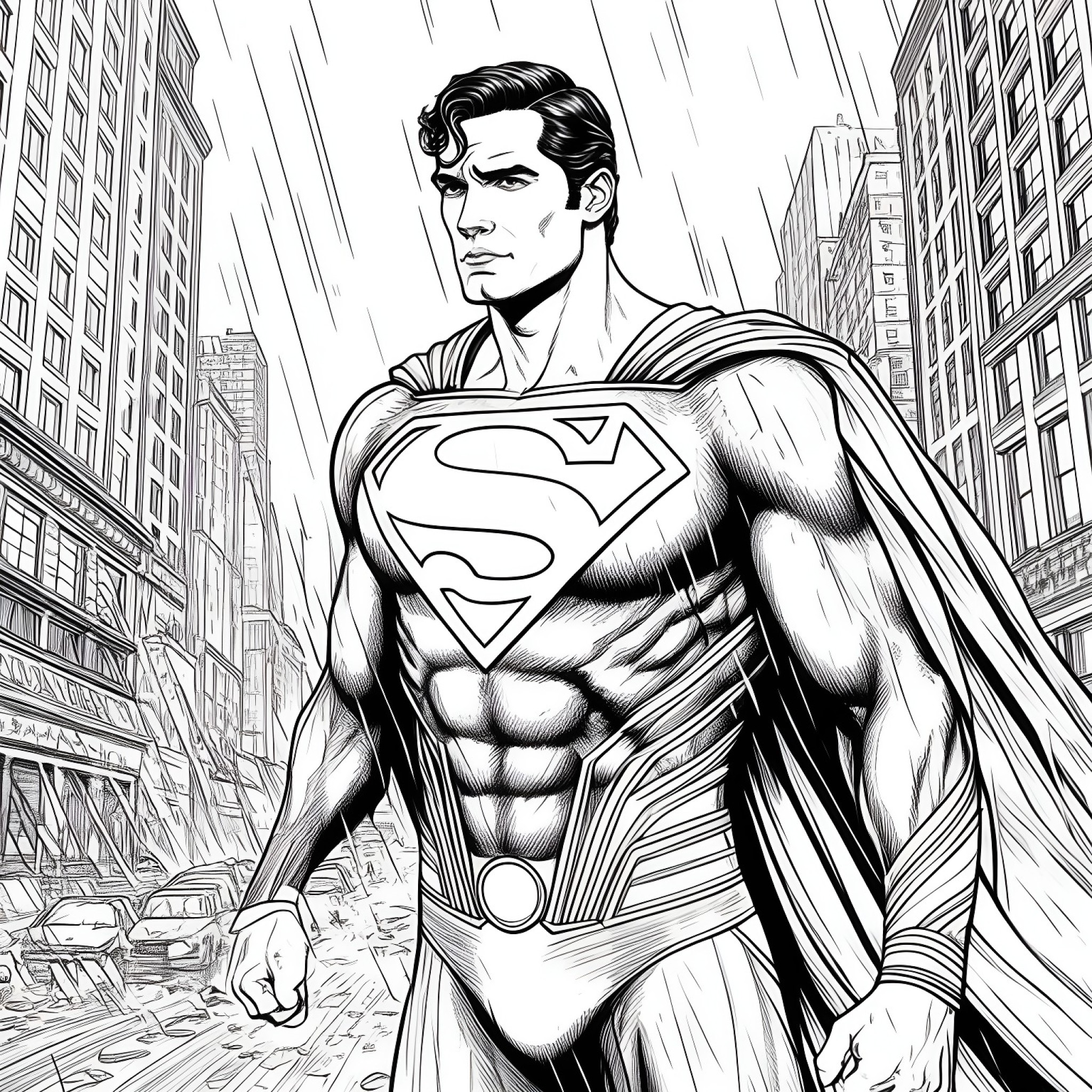 Best Superman Coloring Pages (Free Printable PDF)