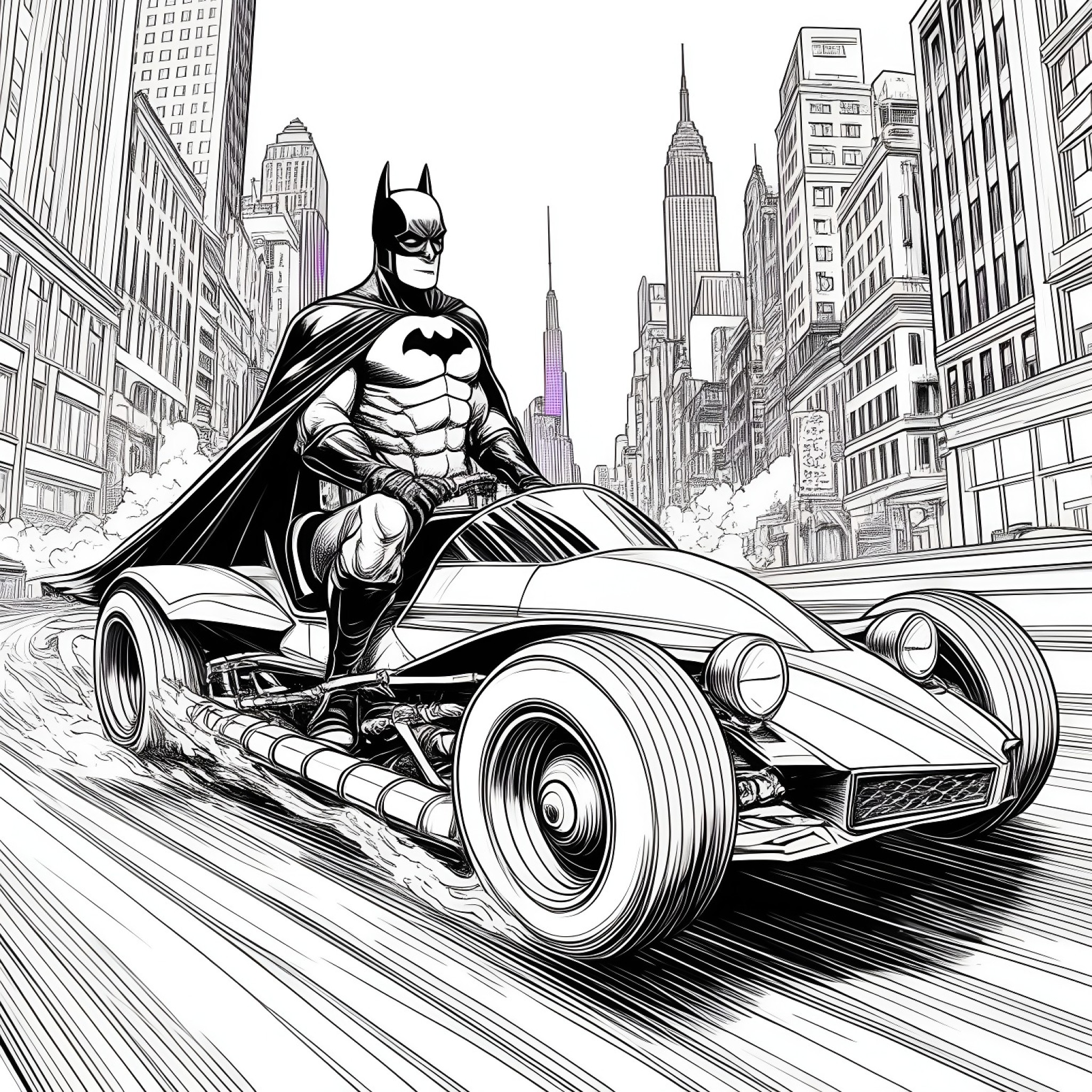 Best Batman Coloring Pages (Free Printable PDF)