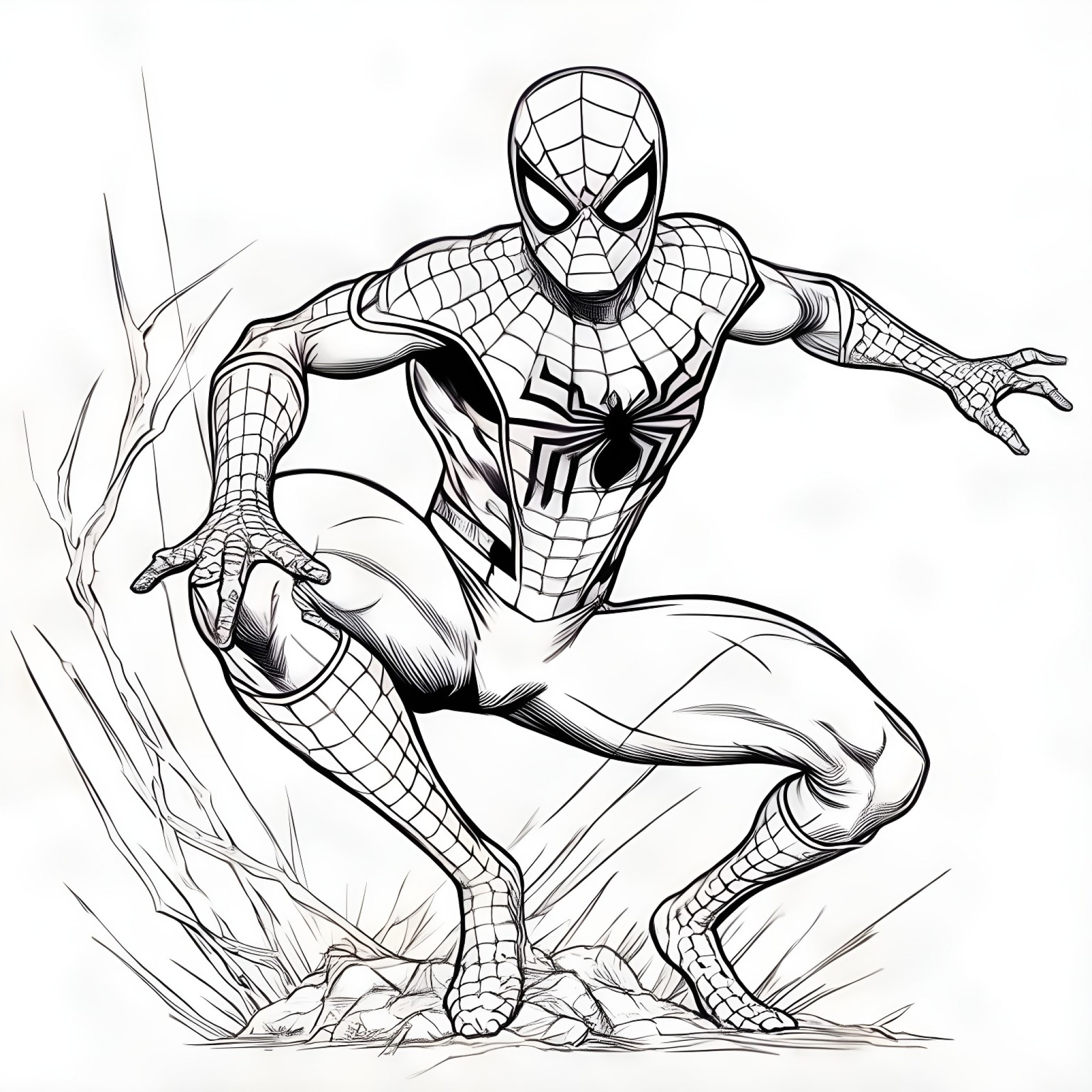 Best Spider-Man Coloring Pages (Free Printable PDF)