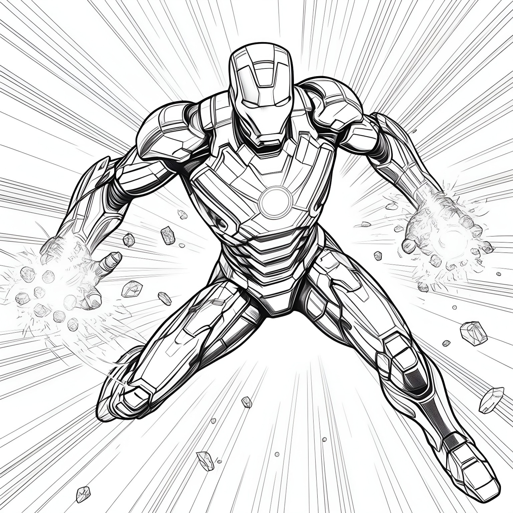 Best Iron Man Coloring Pages (Free Printable PDF)