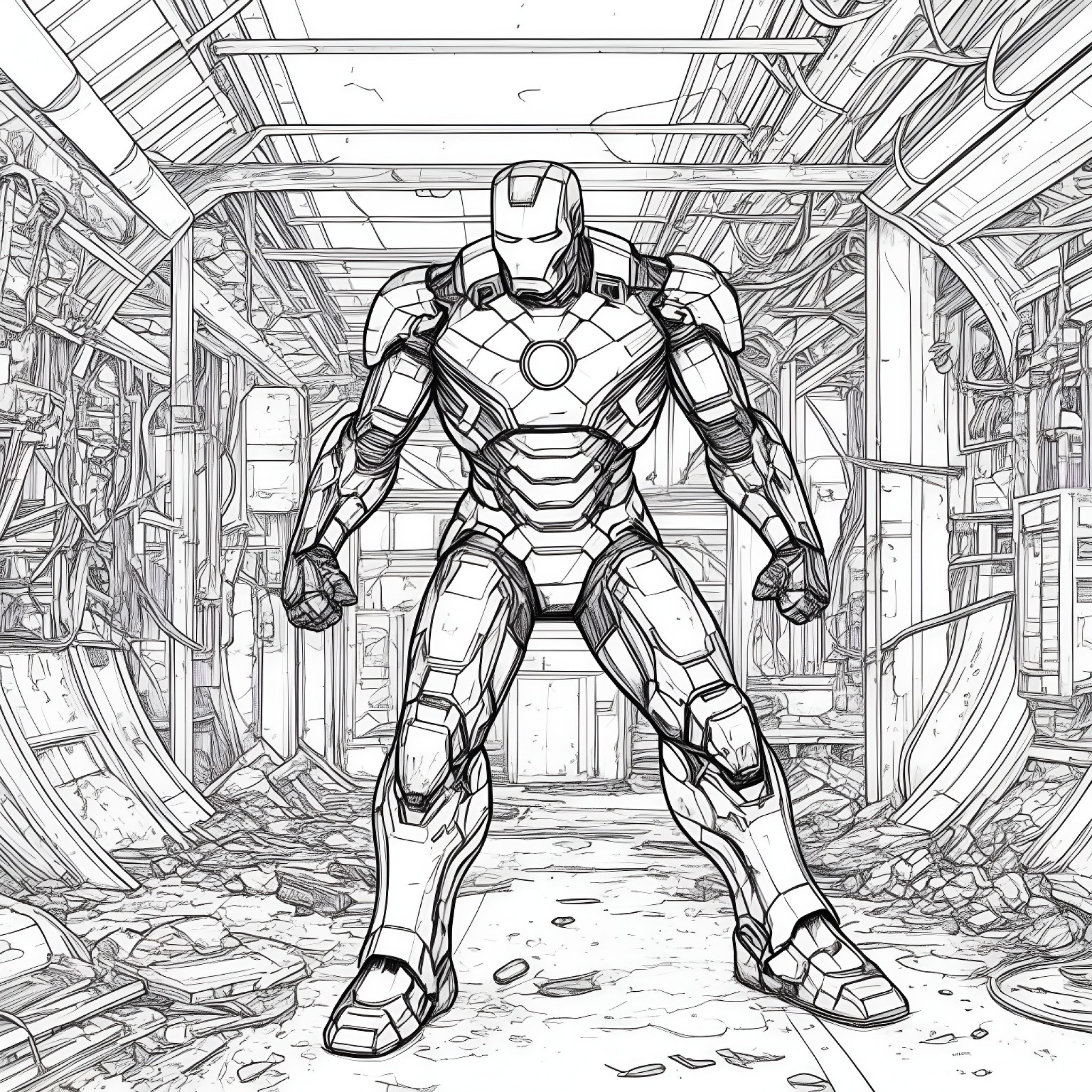 Best Iron Man Coloring Pages (Free Printable PDF)