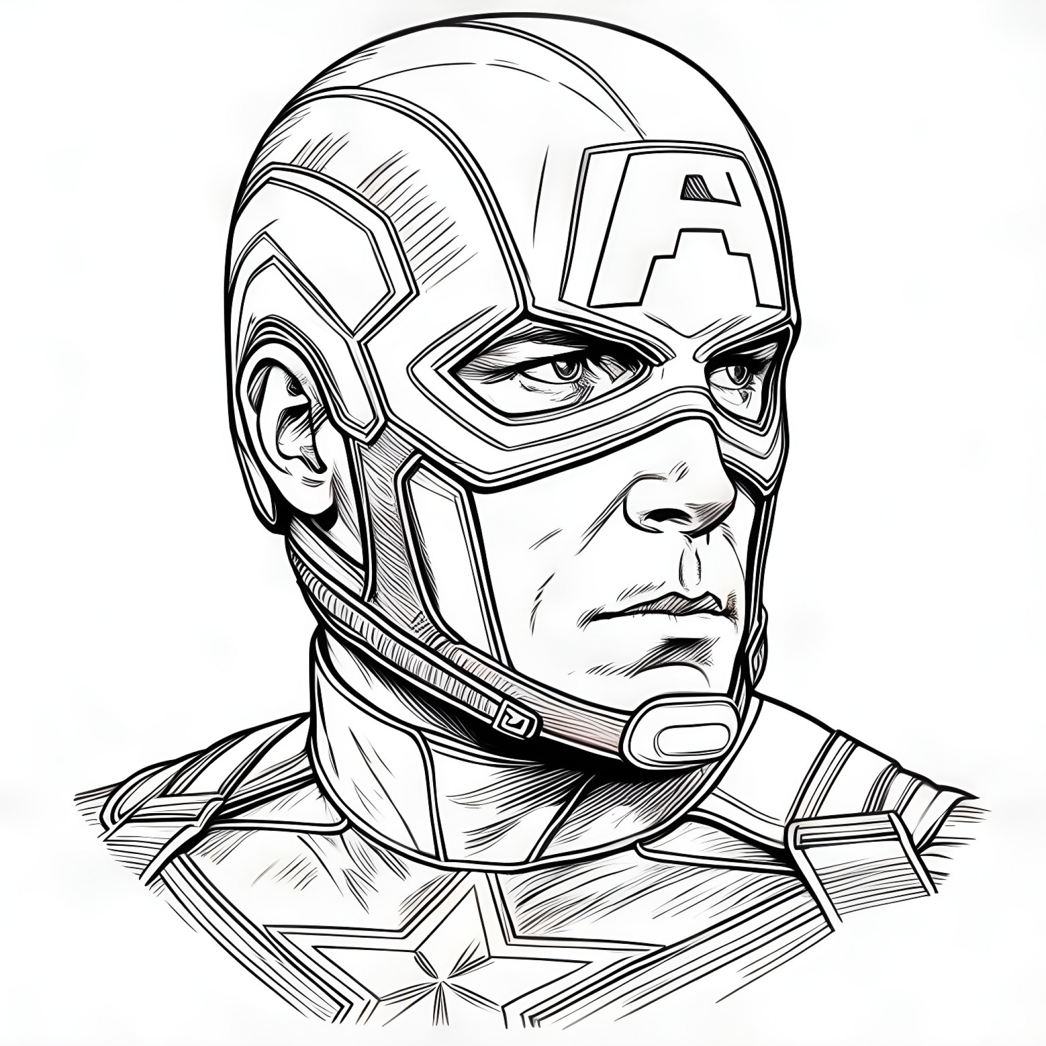18 Best Captain America Coloring Pages (Free Printable PDFs)