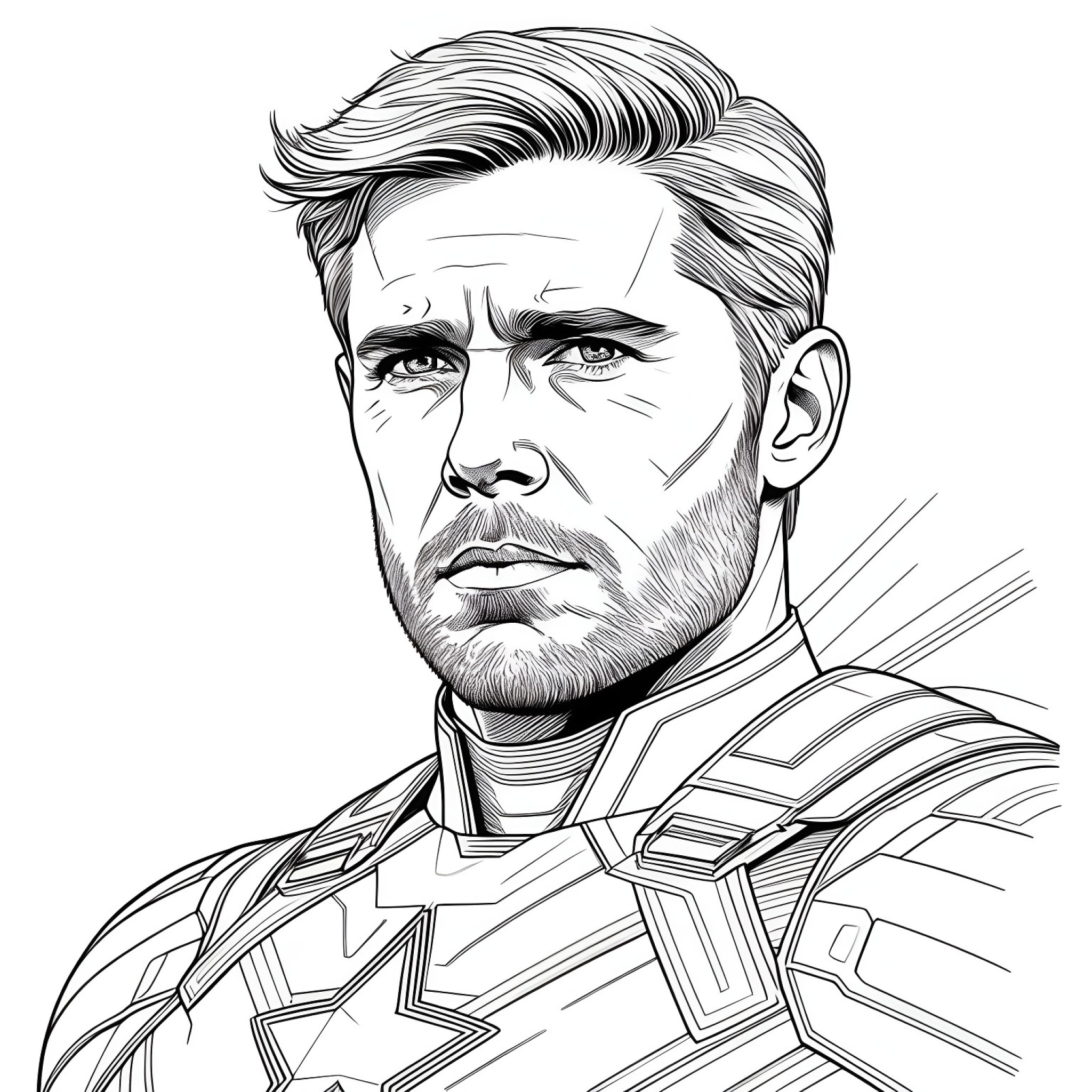 Best Captain America Coloring Pages (Free Printable PDF)