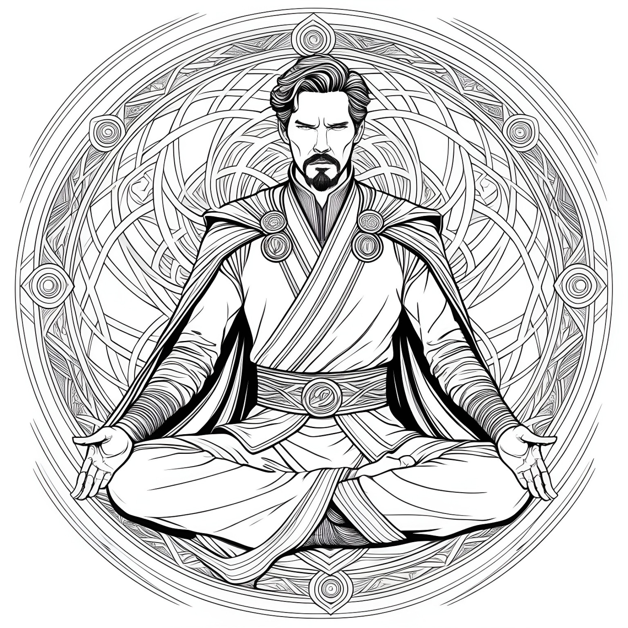 17 Best Doctor Strange Coloring Pages (Free Printable PDFs)
