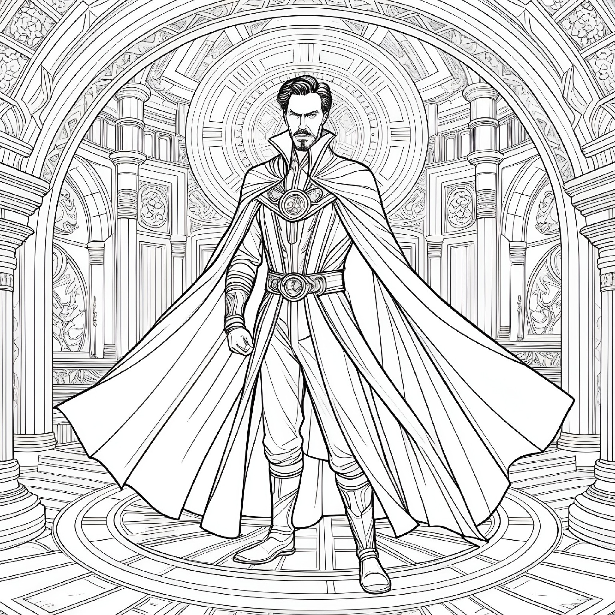 17 Best Doctor Strange Coloring Pages (Free Printable PDFs)
