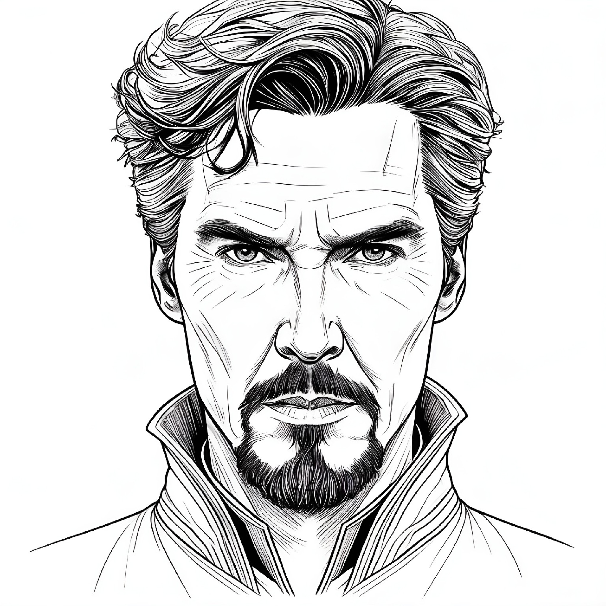 Best Doctor Strange Coloring Pages (Free Printable PDF)