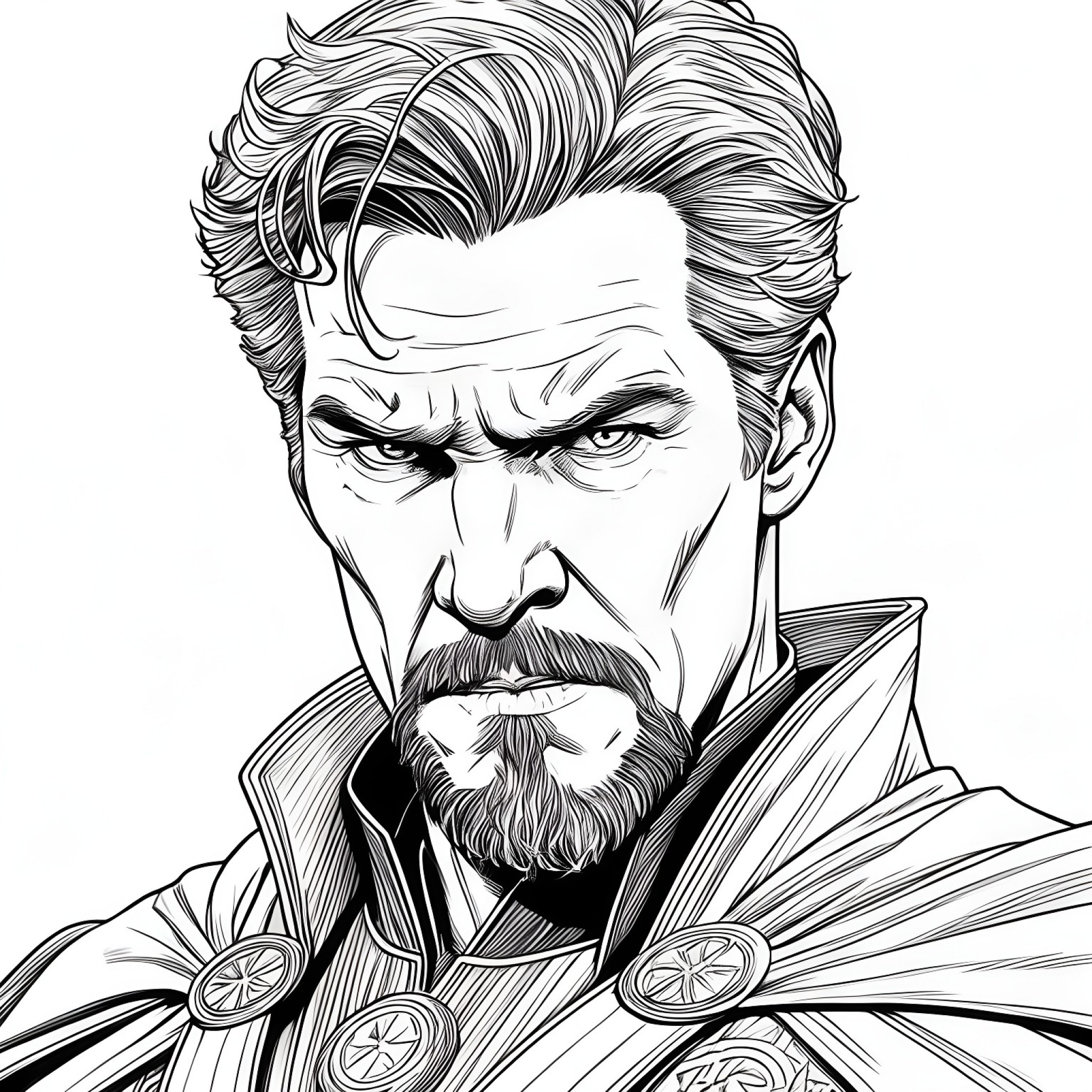 17 Best Doctor Strange Coloring Pages (Free Printable PDFs)