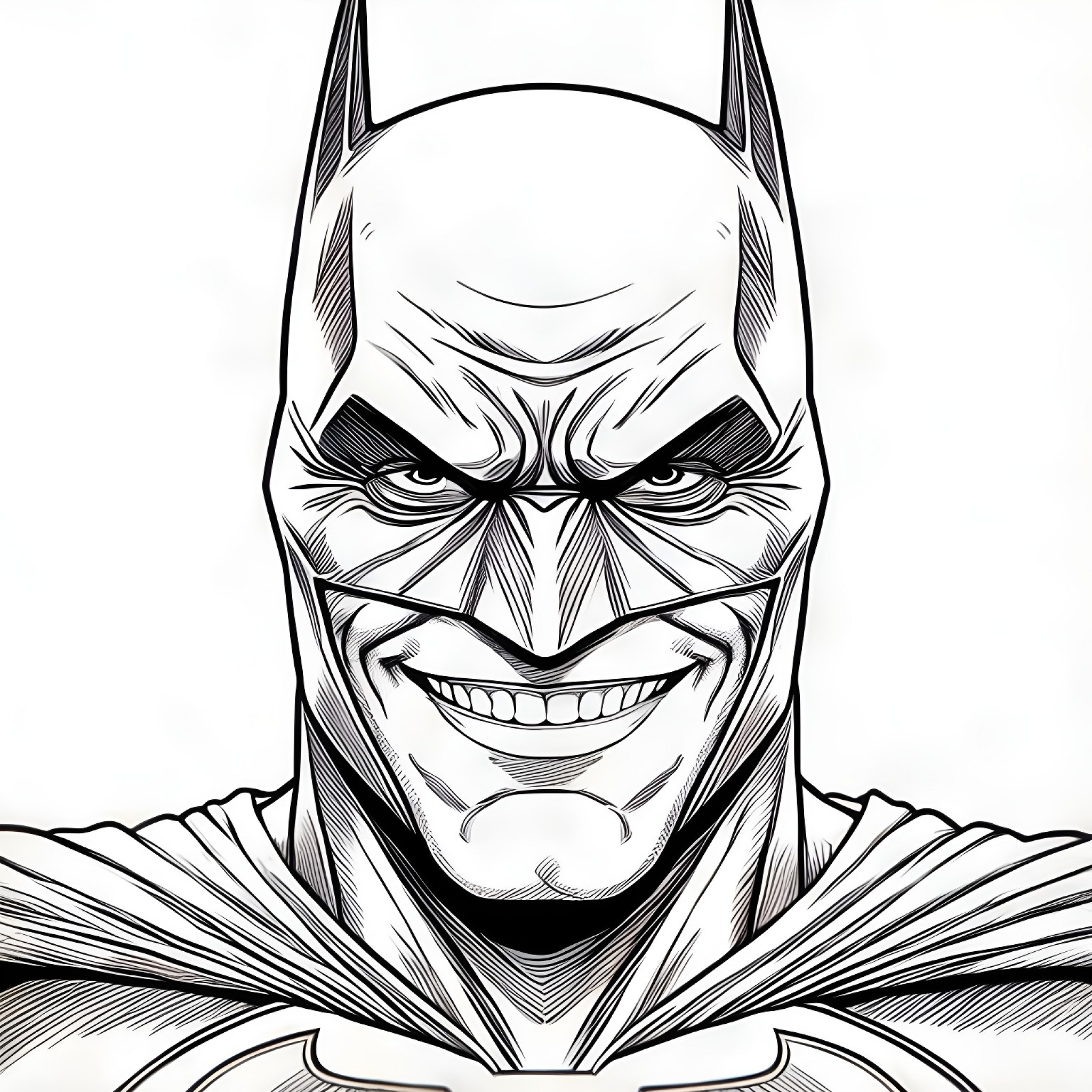 Best Batman Coloring Pages (Free Printable PDF)