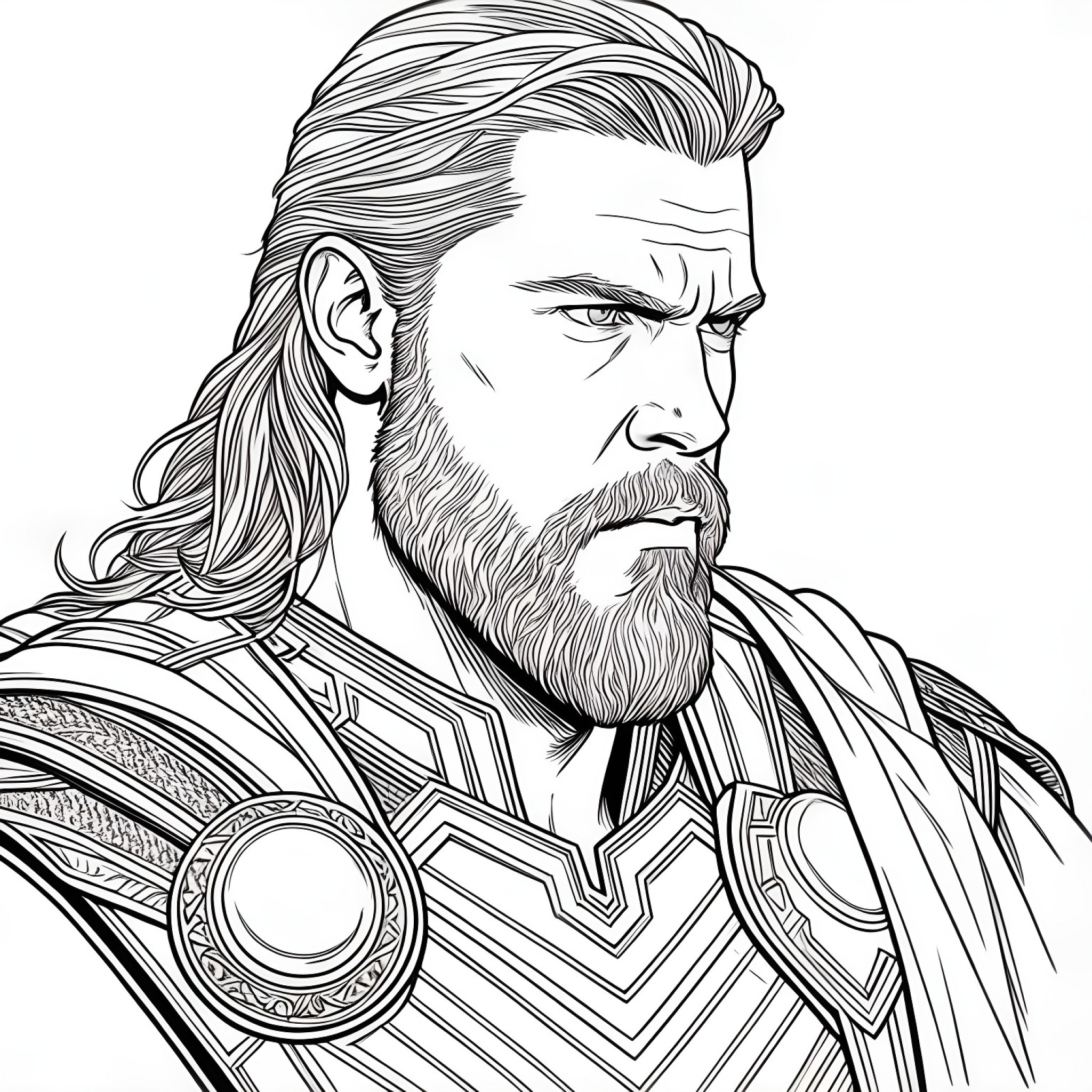 Best Thor Coloring Pages (Free Printable PDF)