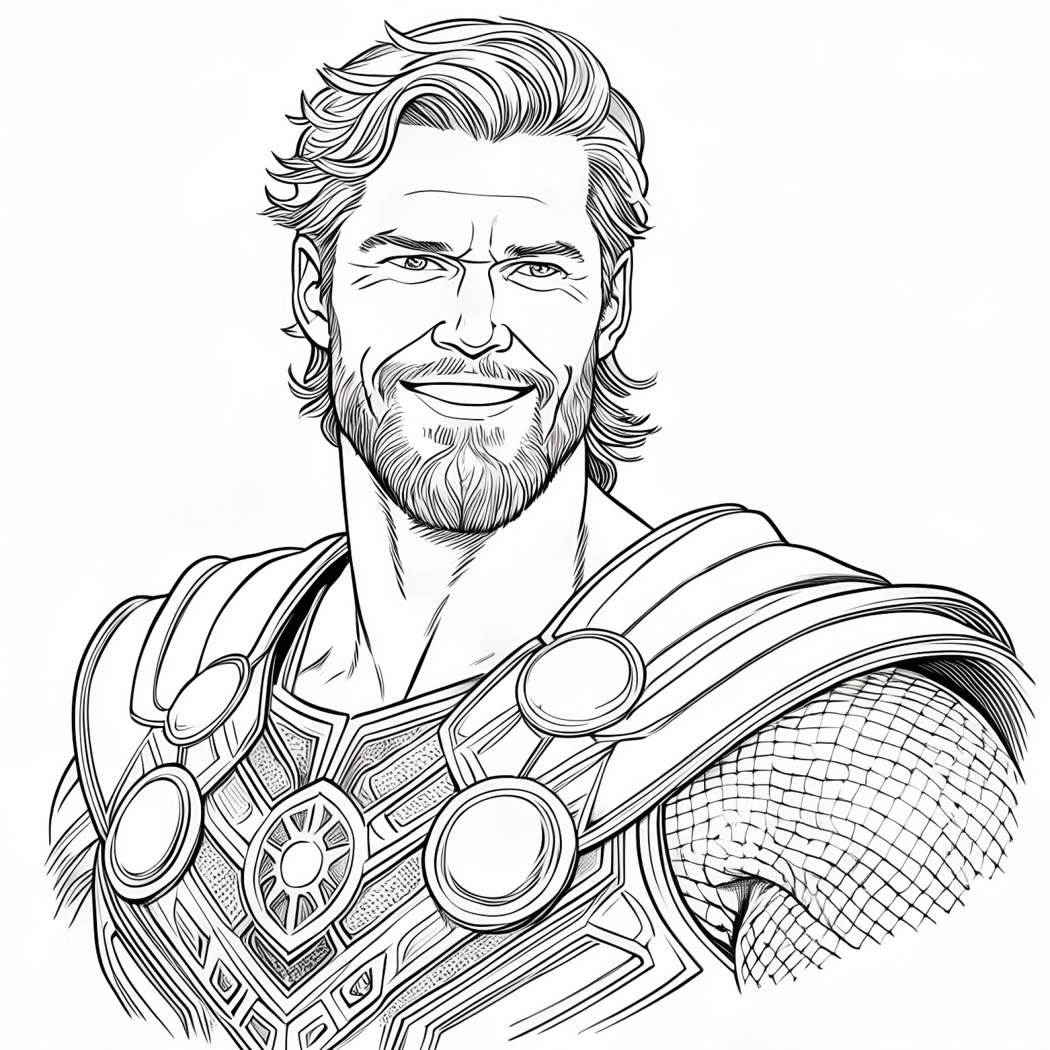 Best Thor Coloring Pages (Free Printable PDF)