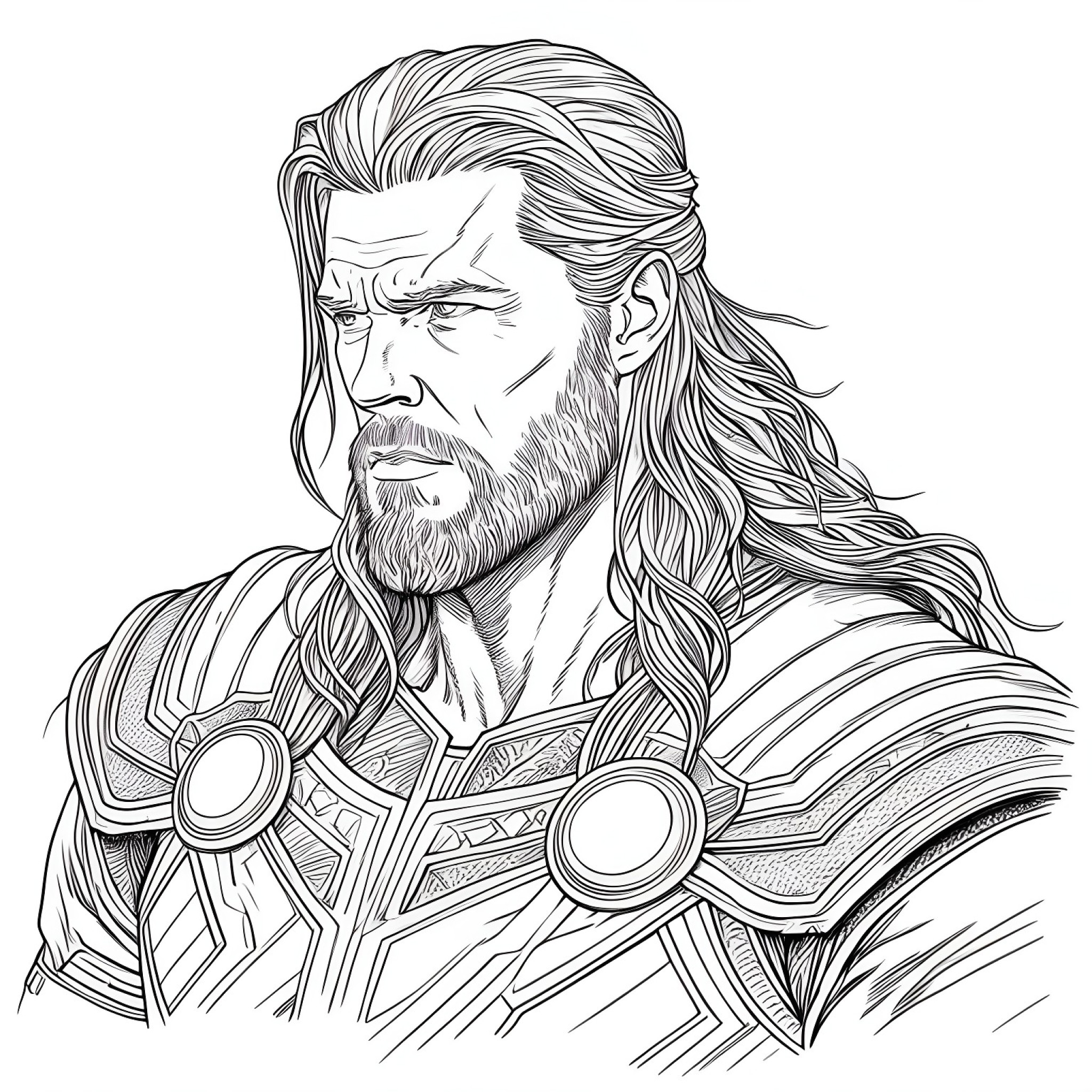 Best Thor Coloring Pages (Free Printable PDF)
