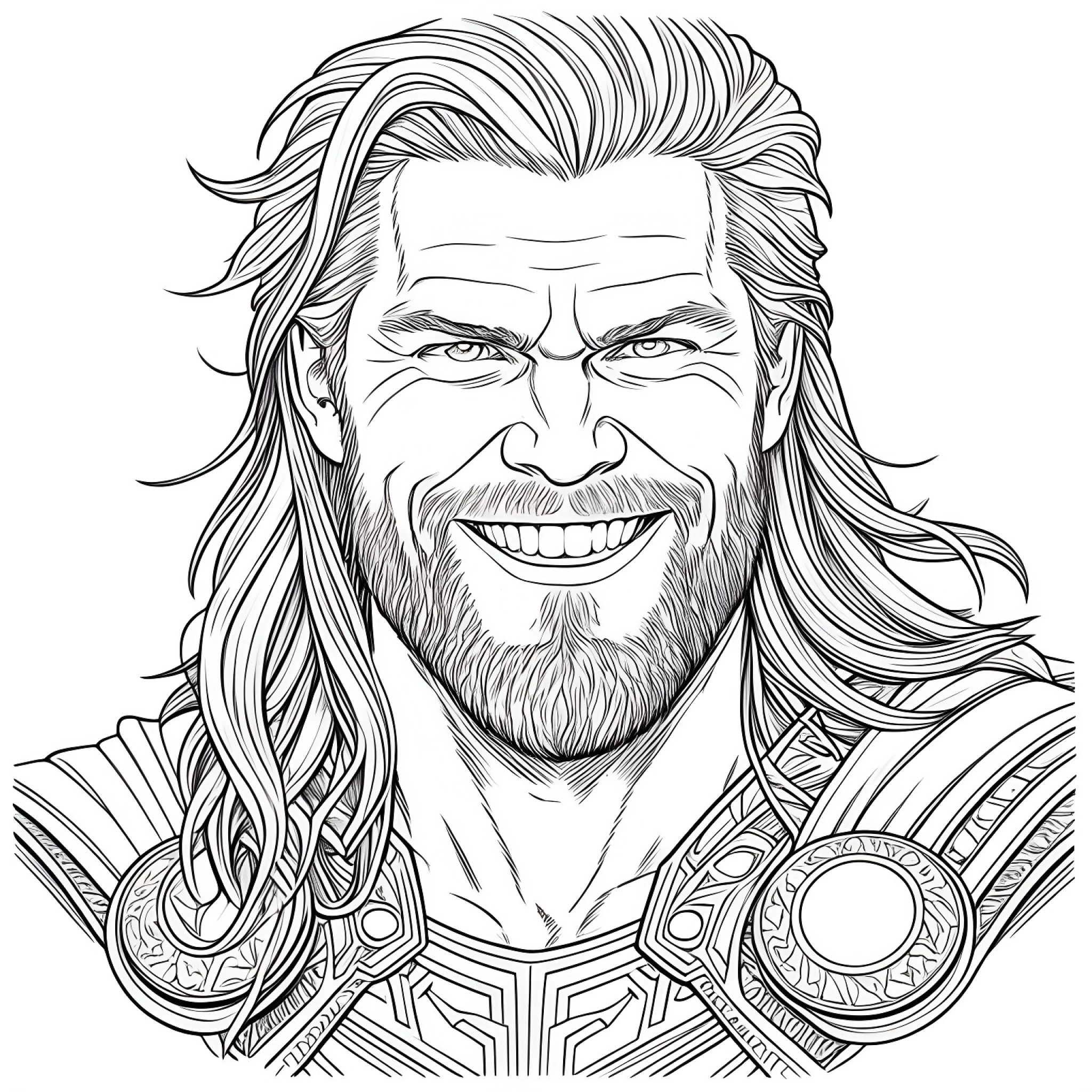 Best Thor Coloring Pages (Free Printable PDF)