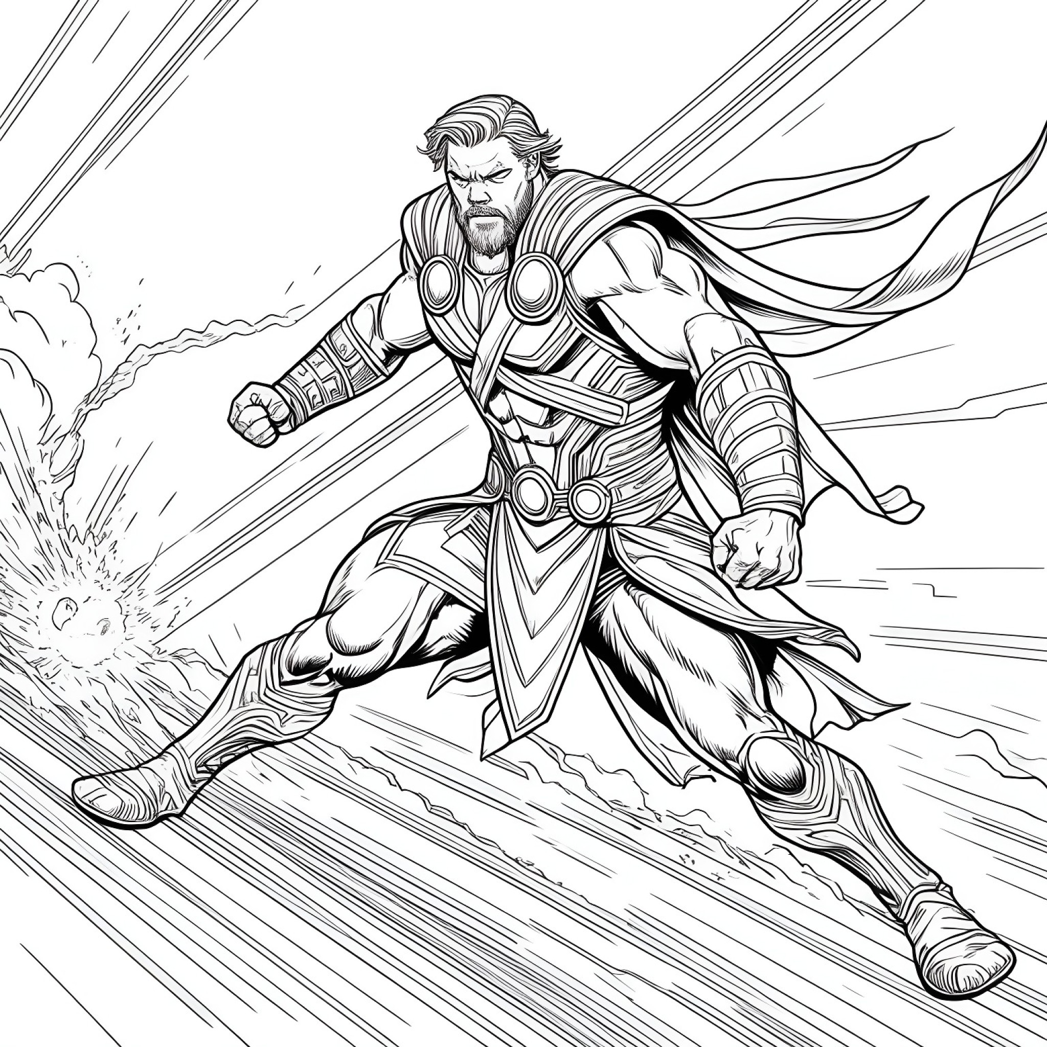Best Thor Coloring Pages (Free Printable PDF)