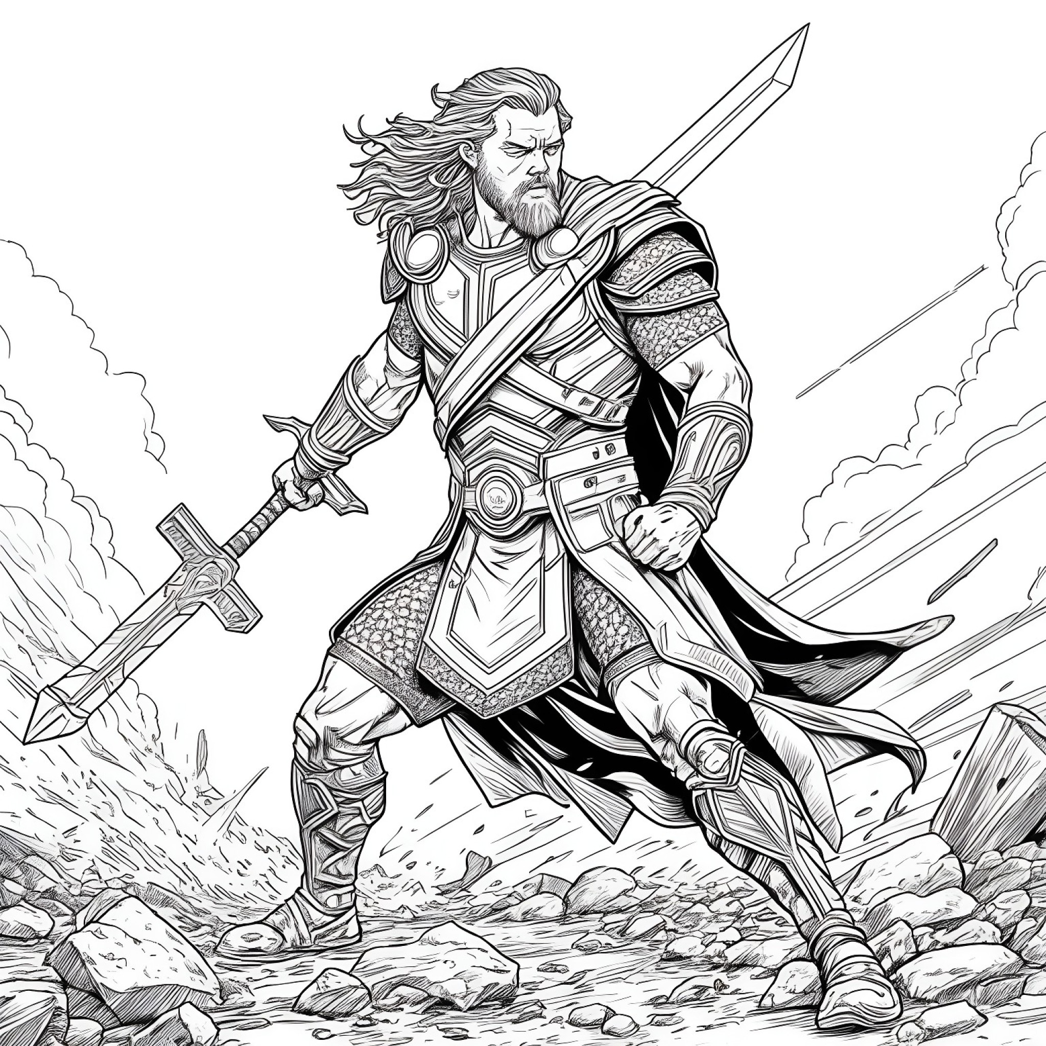 Best Thor Coloring Pages (Free Printable PDF)