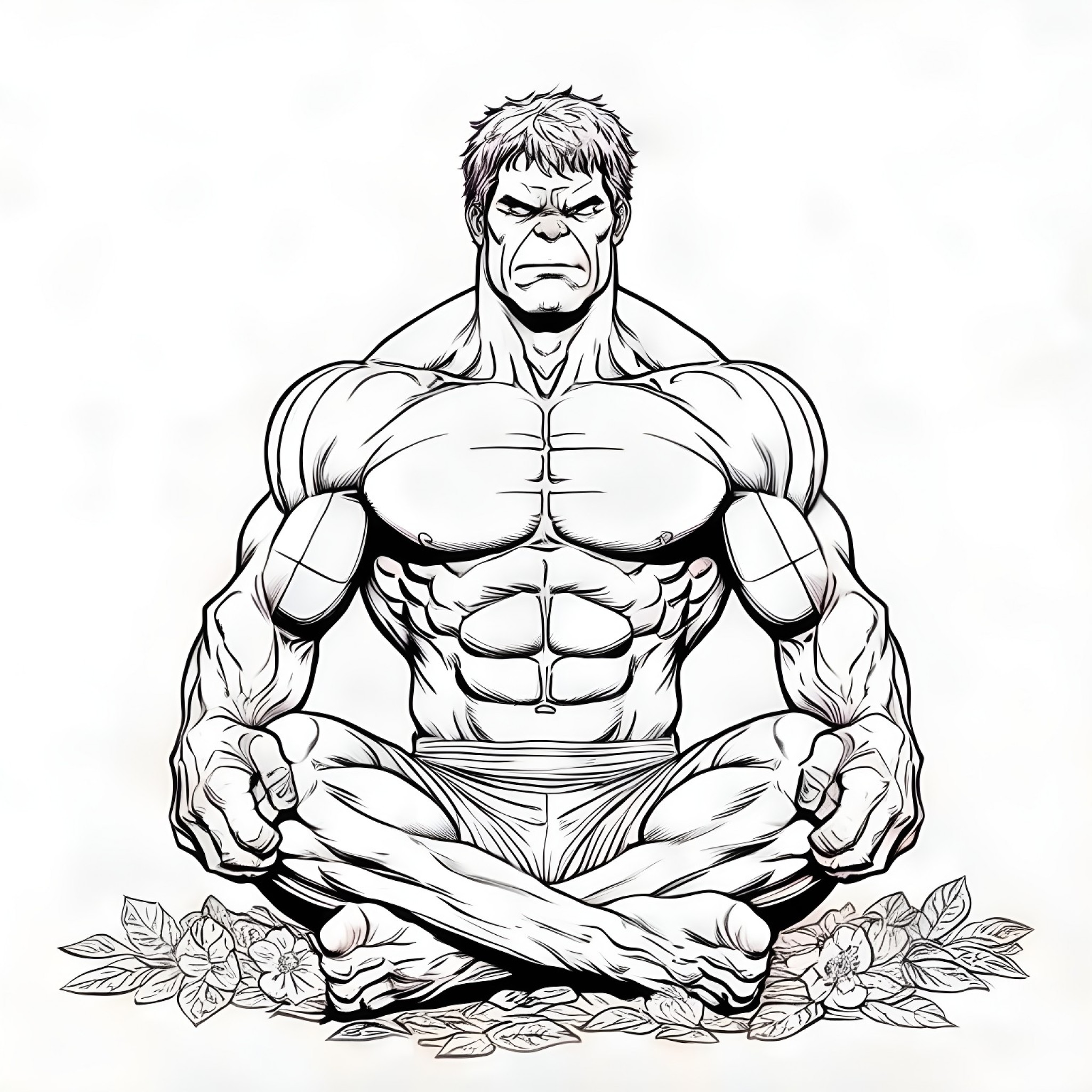 Best Hulk Coloring Pages (Free Printable PDF)