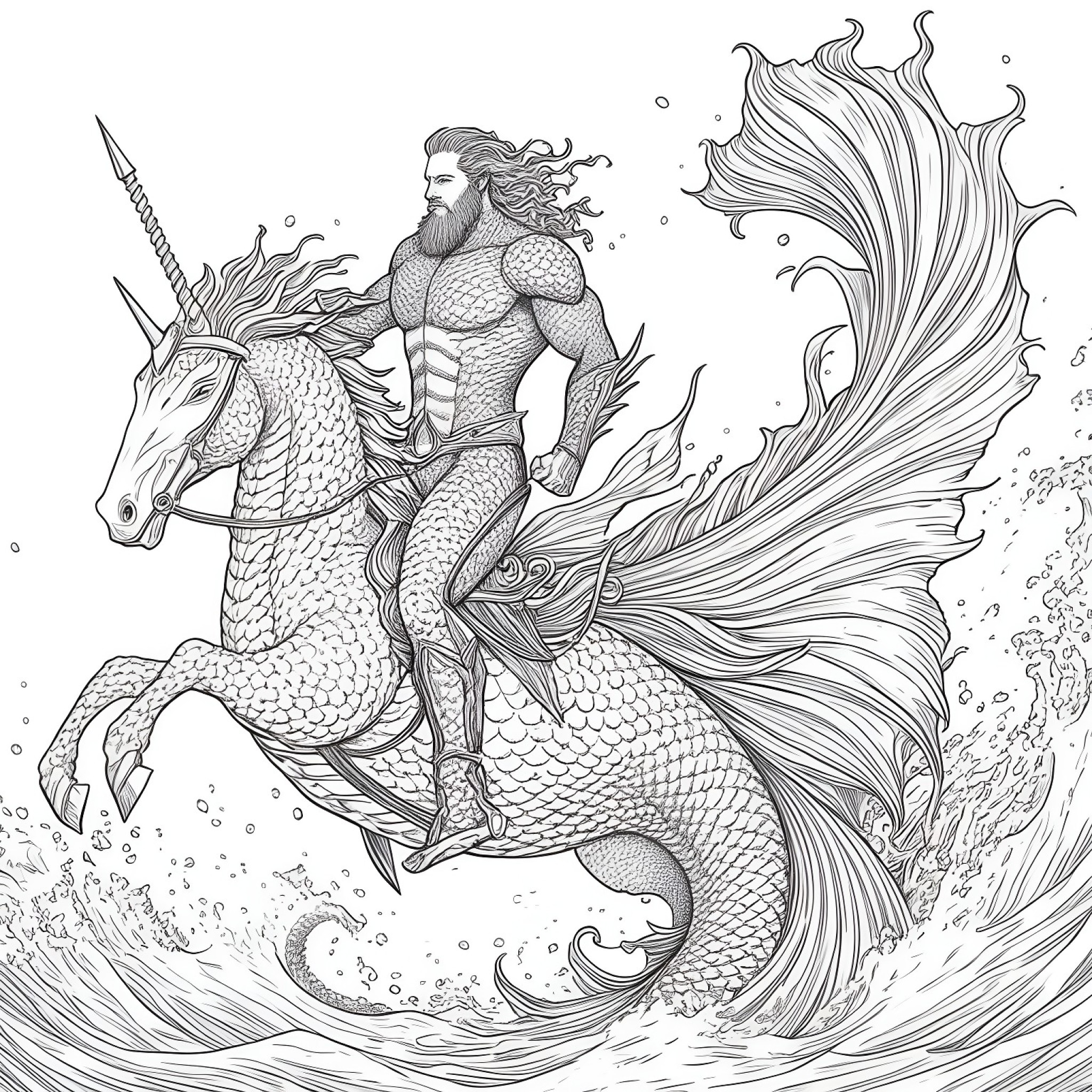 15 Best Aquaman Coloring Pages (Free Printable PDFs)