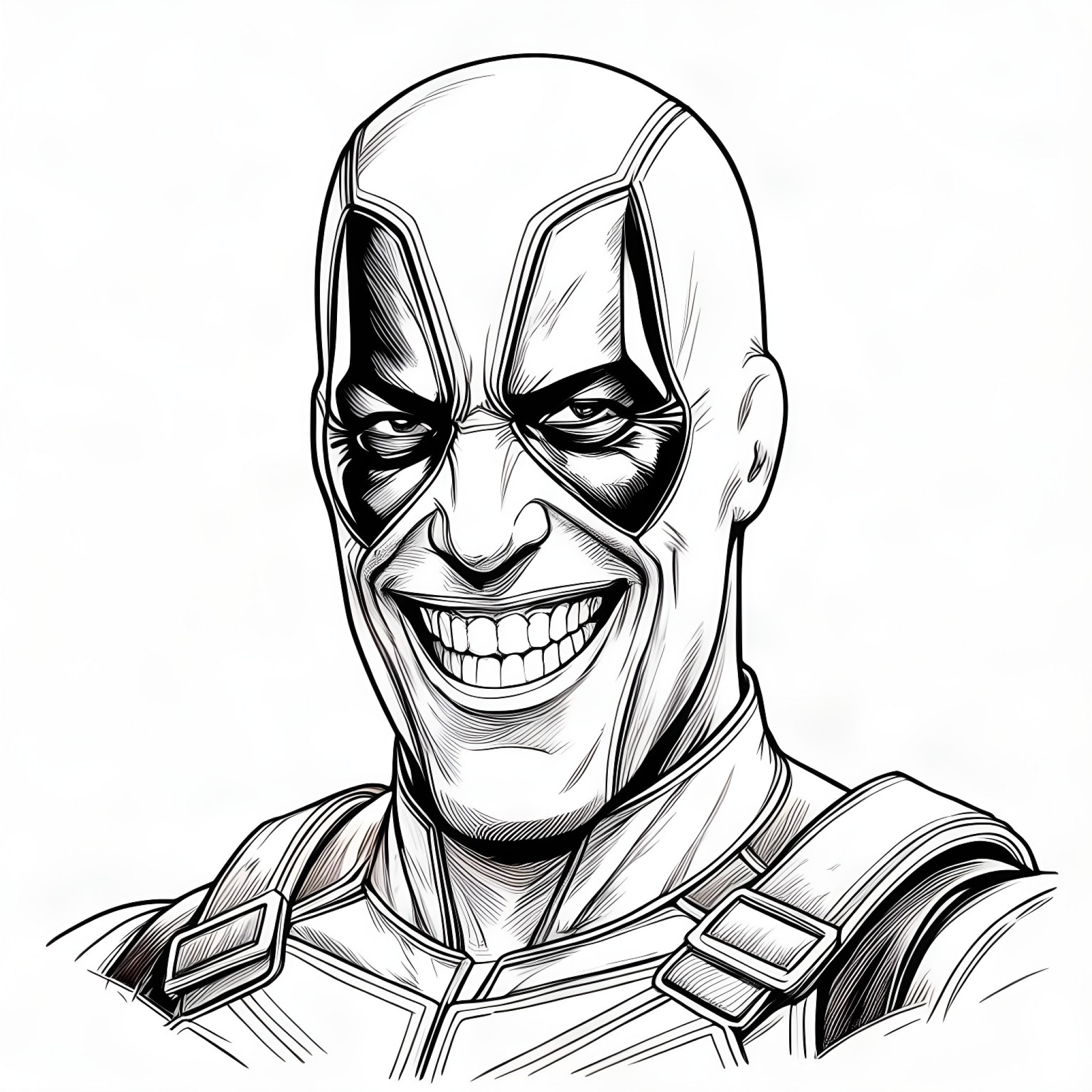 19 Best Deadpool Coloring Pages (Free Printable PDFs)